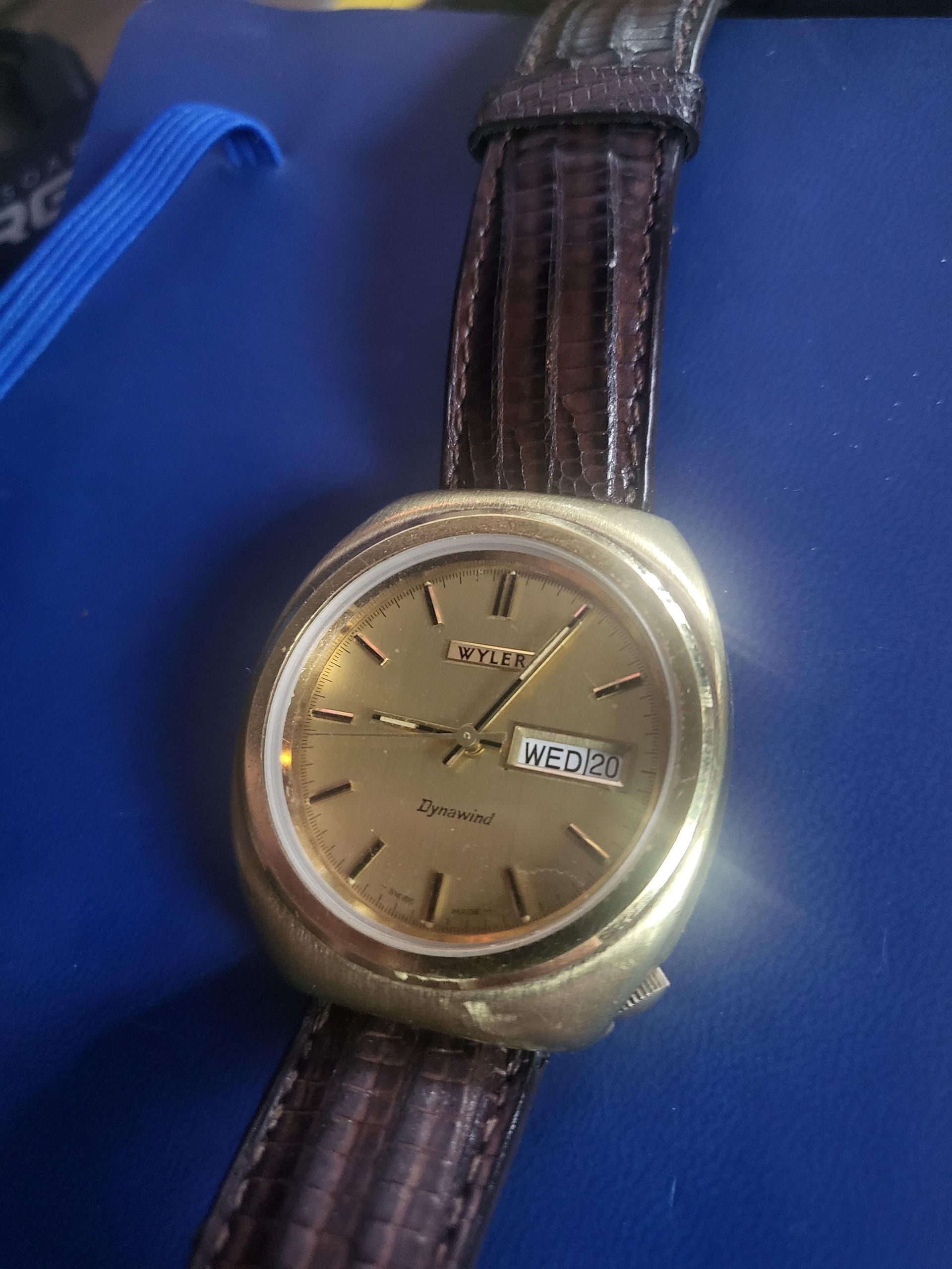 Year/Price estimate on this new old stock Wyler Dynawind? | WatchCrunch