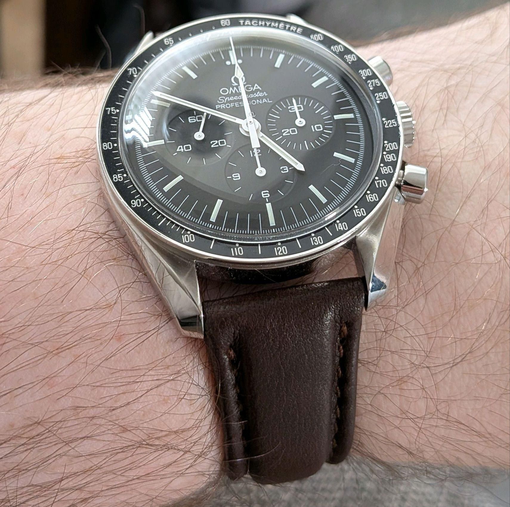 NSA new strap alert, Paul Smith brown leather | WatchCrunch