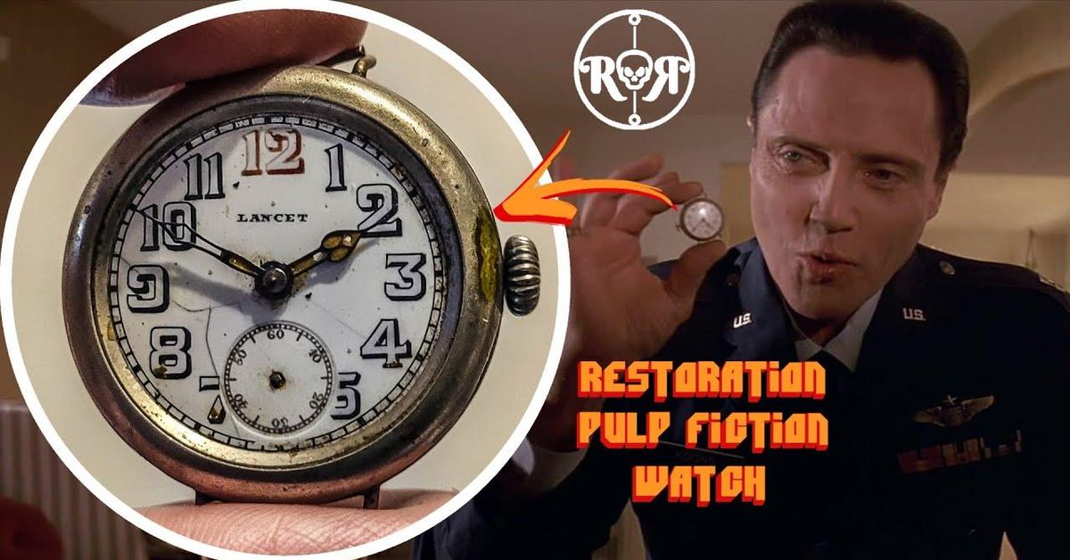 Restoration of the Pulp Fiction watch | WatchCrunch