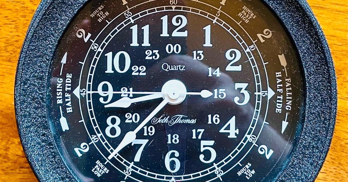 Seth Thomas Quartz Nautical Clock | WatchCrunch