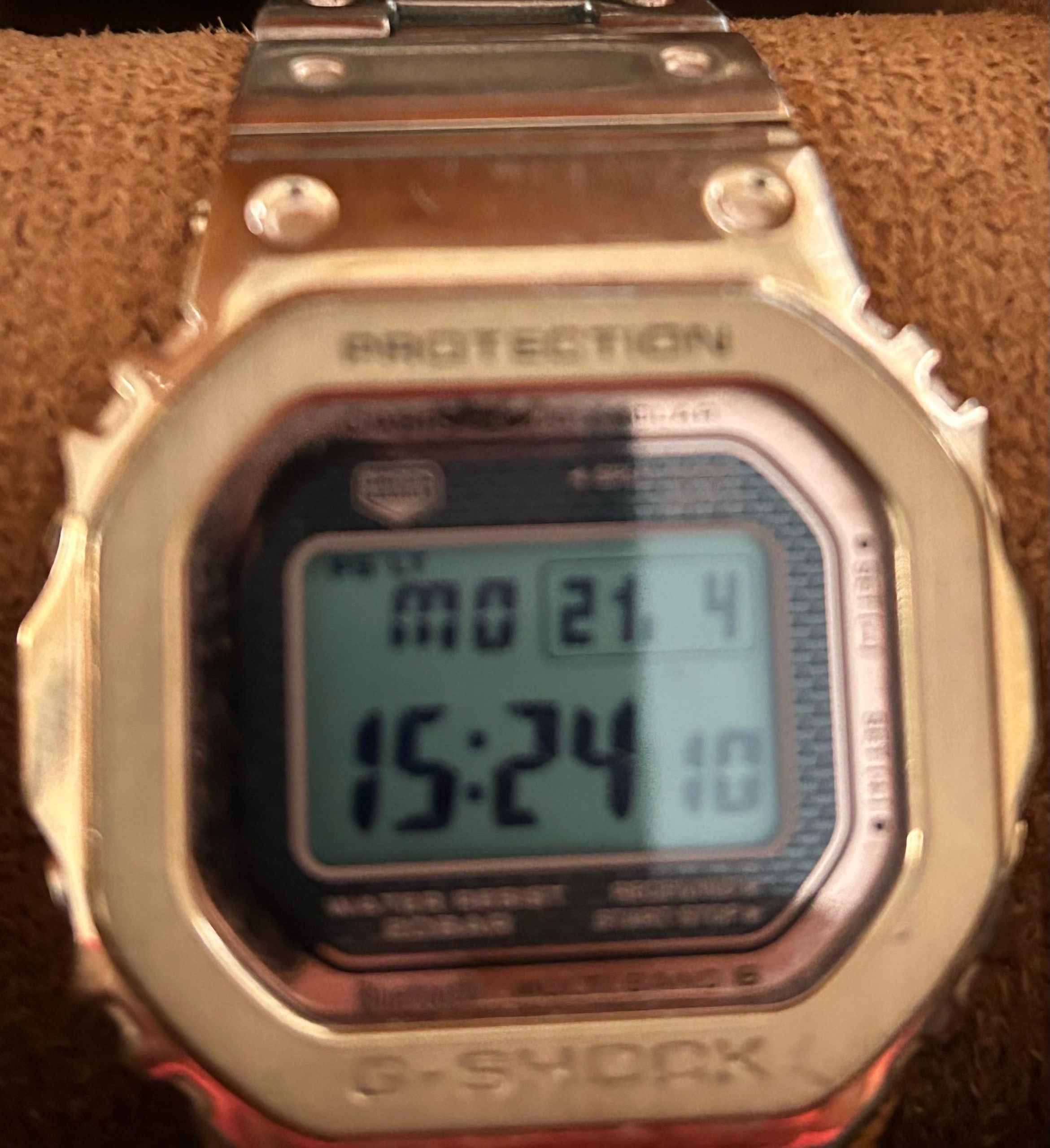 Casio G Shock Square Face Metal | WatchCrunch