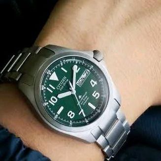 Citizen PROMASTER LAND Green Eco-Drive | WatchCrunch