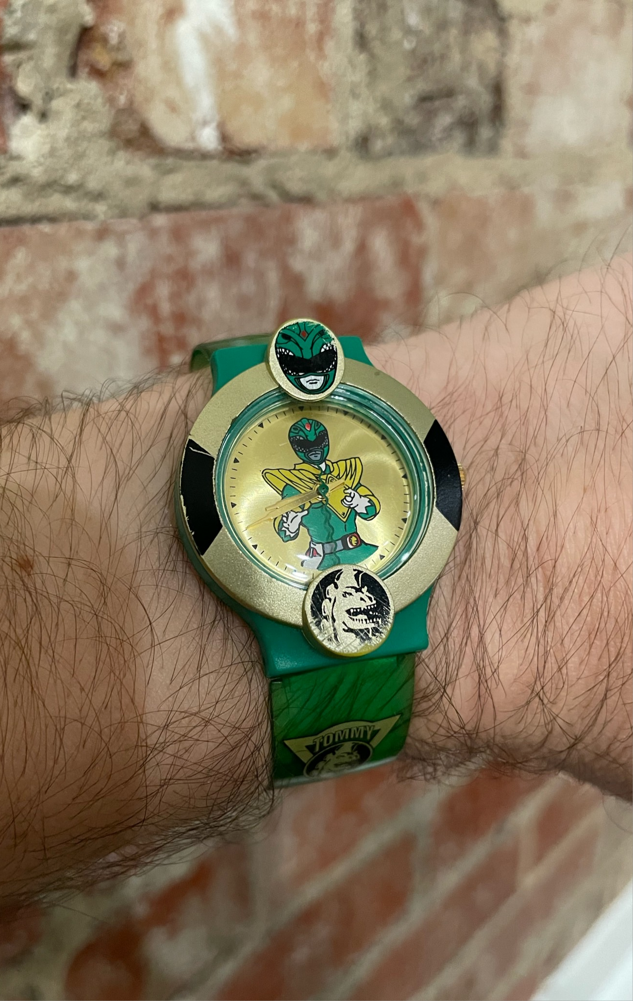 My first watch from 1995- Green Ranger! | WatchCrunch