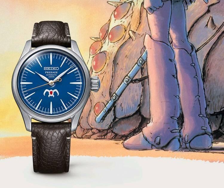 Seiko × Ghibli Ghibli collab: SPB437 Seiko Presage Nausicaä watch ...