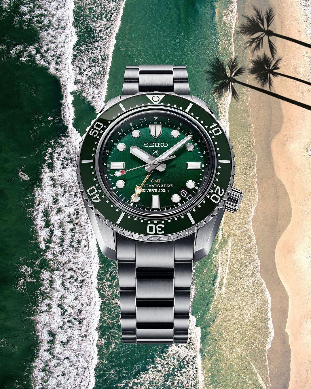 New Automatic Diver GMT from Seiko, introducing the 3 day 6R54 movement ...