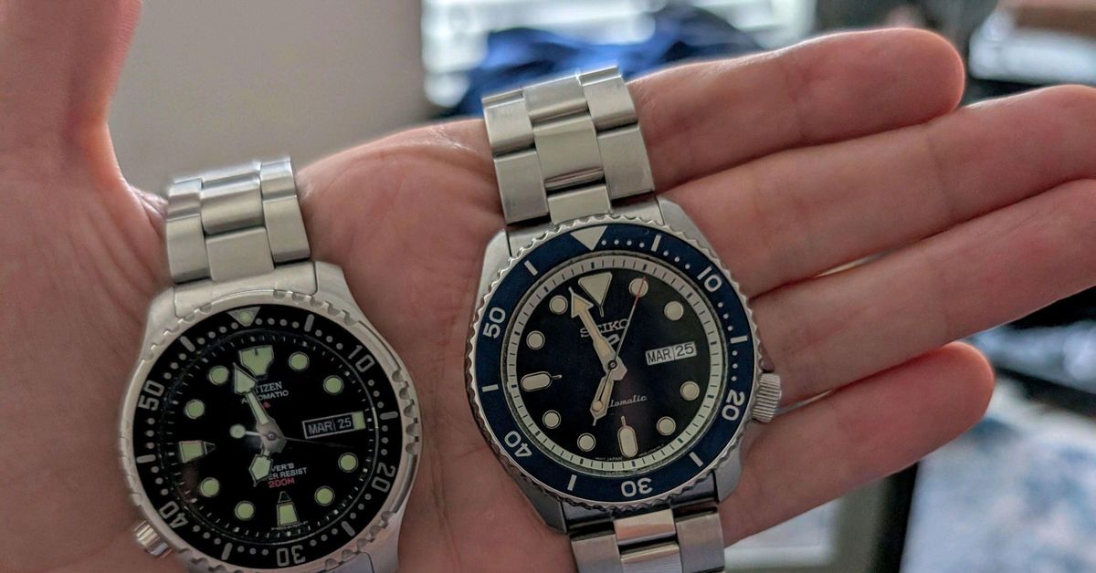 A man with two watches is never sure. | WatchCrunch