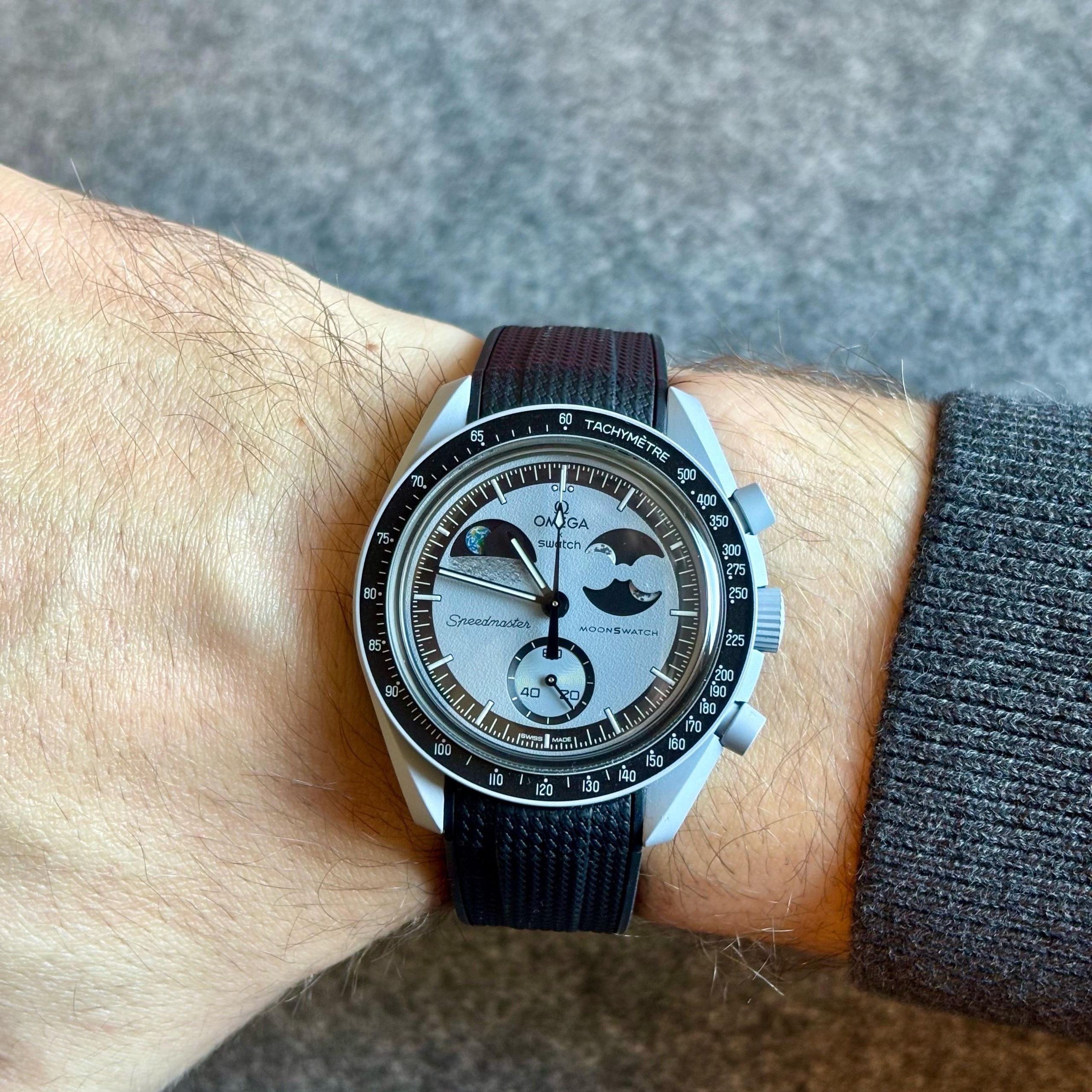 Moonswatch earthphase | WatchCrunch