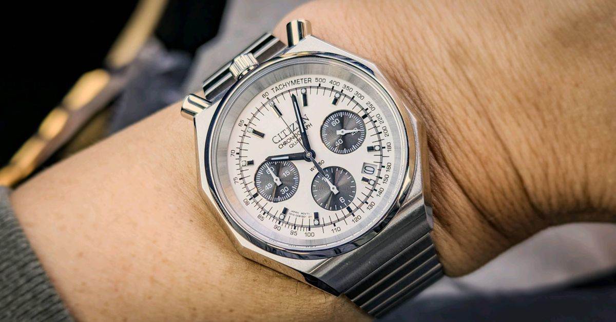 A new (for me) budget friendly modern reissue chronograph from Citizen ...