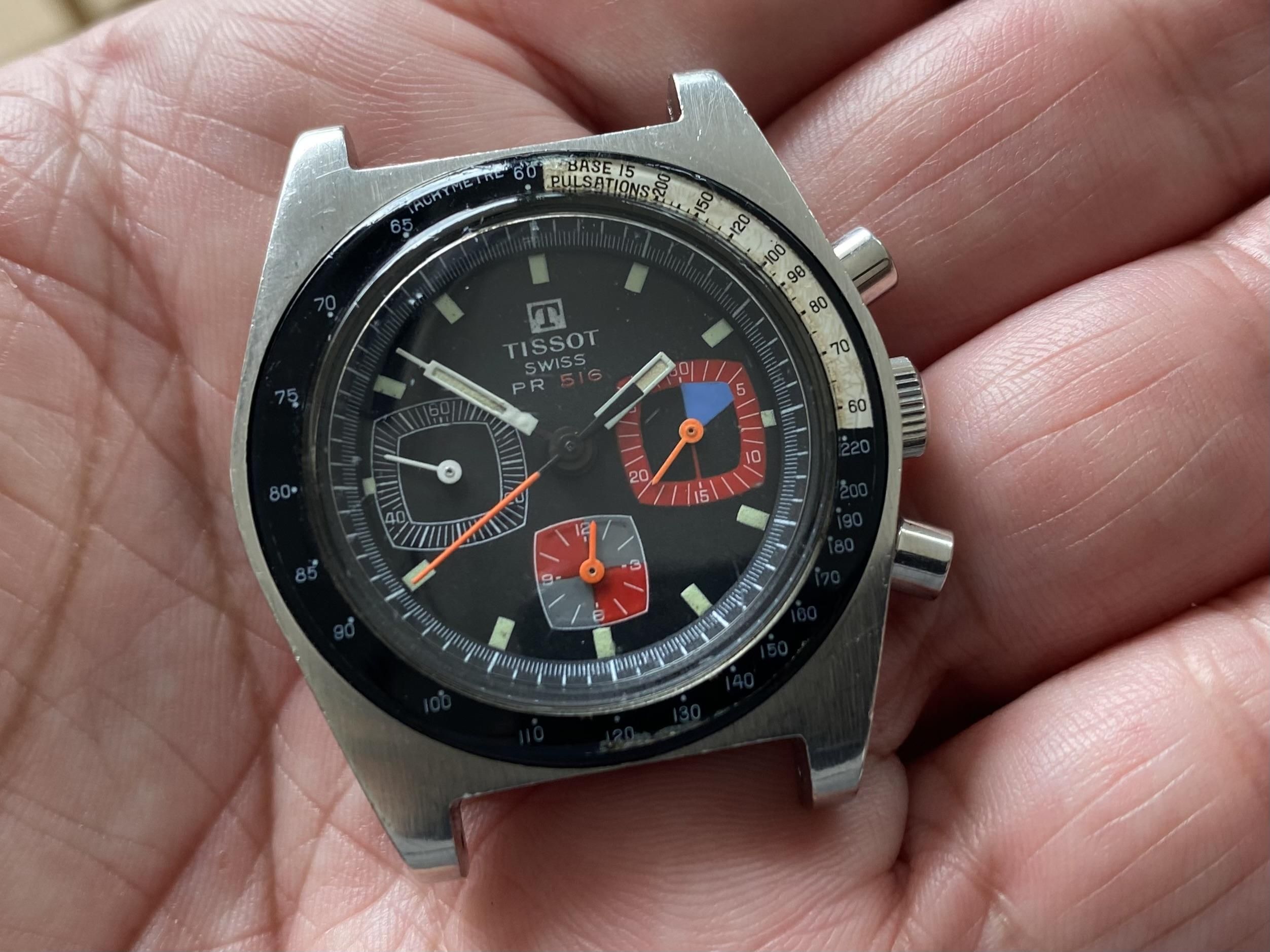 On the Bench this Week a Vintage Tissot PR516 Chronograph from 1973 ...