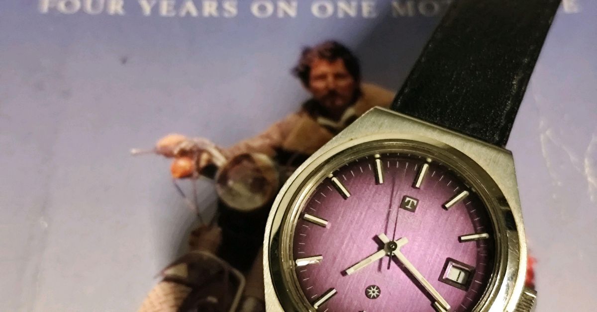 NWA🚨 Tissot Seastar Automatic - Purple Sunburst | WatchCrunch