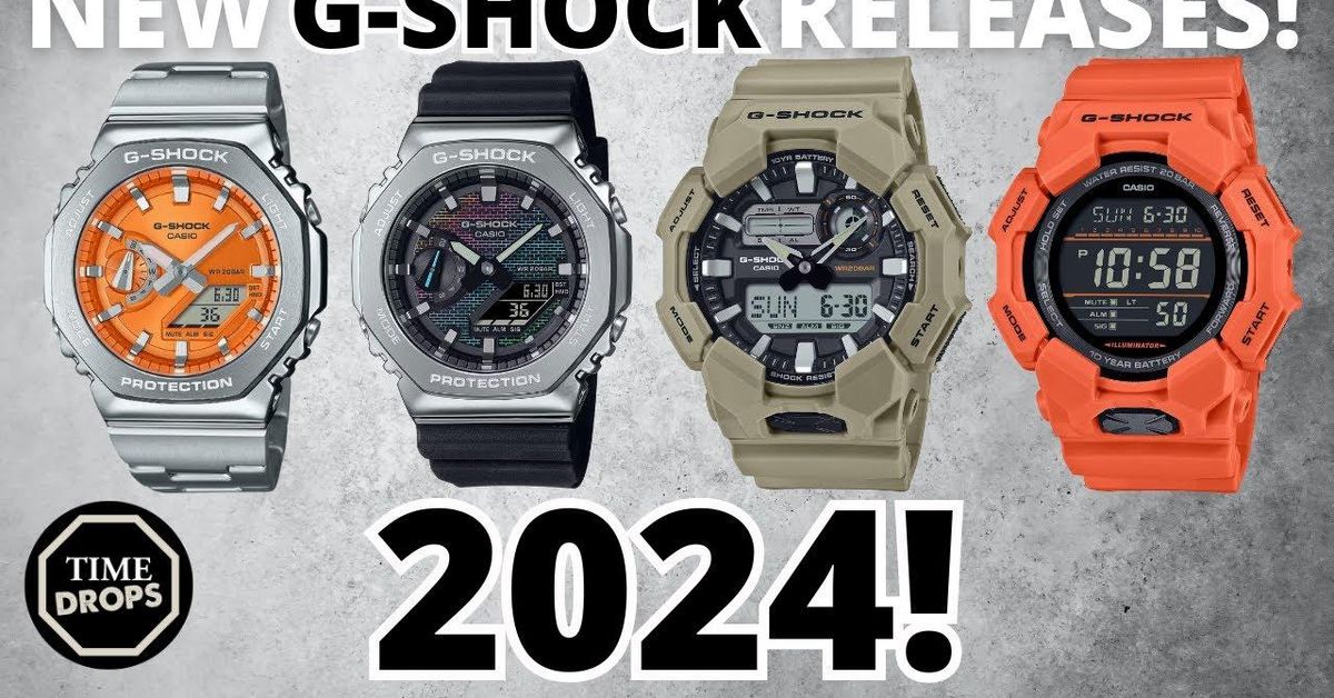 New metal CasiOaks with orange 🟠 and pistachio 🟢 dials! | WatchCrunch