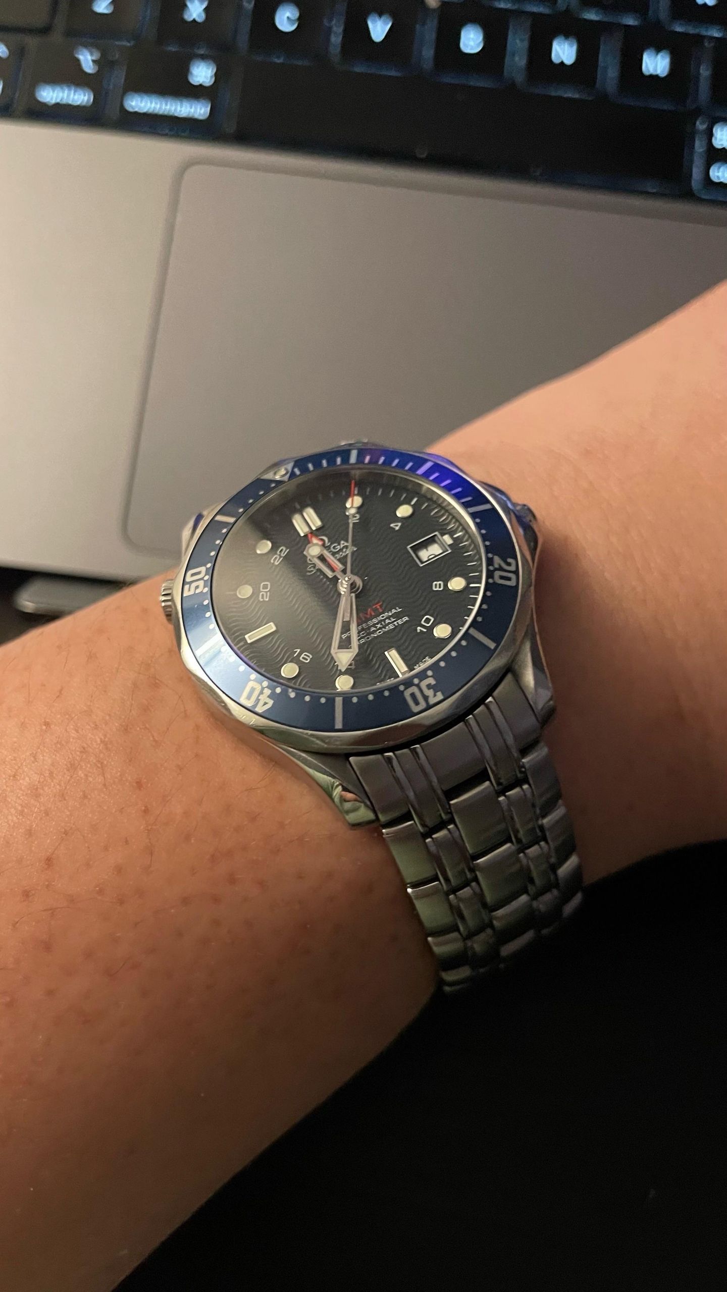 Omega Seamaster Professional 300M GMT 2535.80 | WatchCrunch