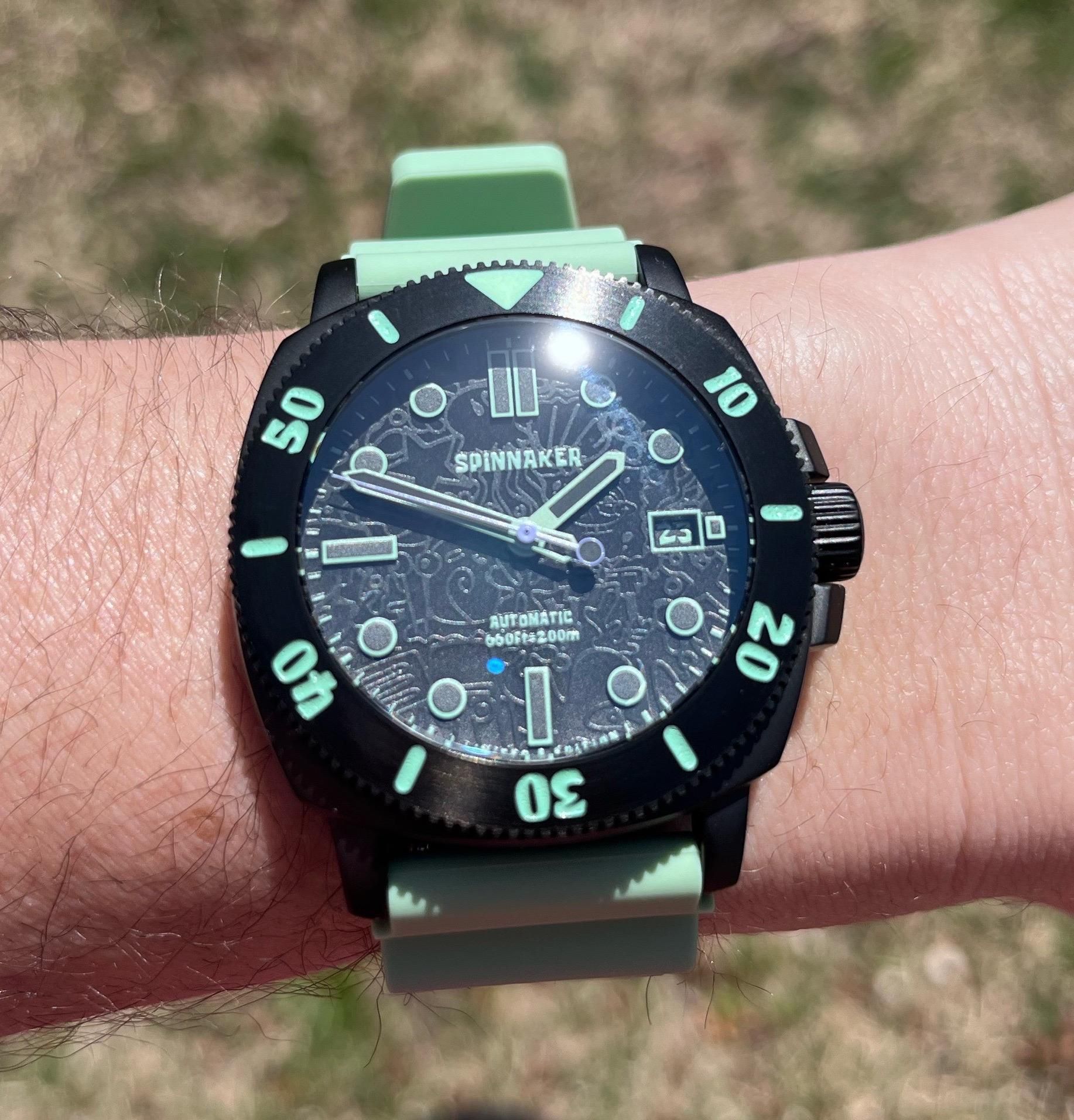 Spinnaker Hull Diver Automatic Squidward | WatchCrunch