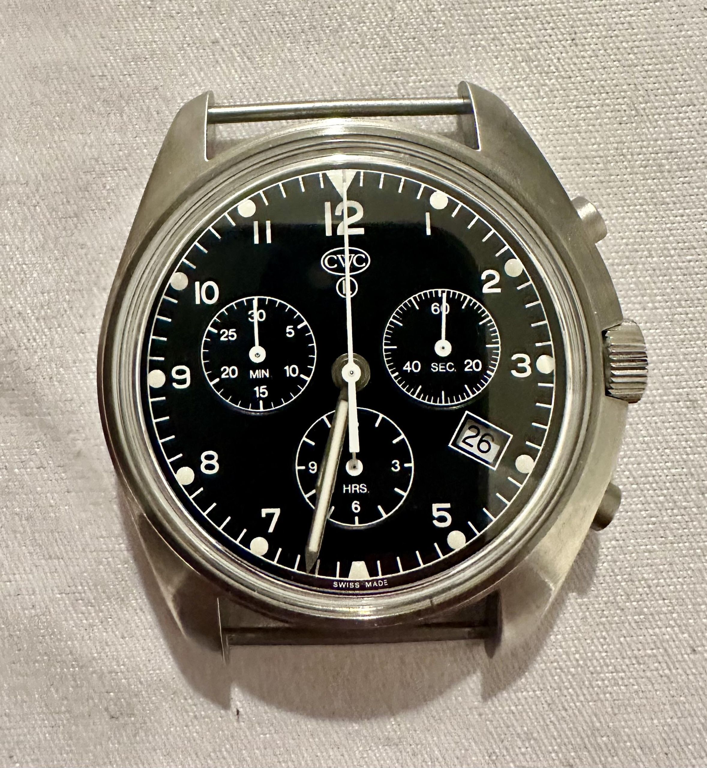 Pre-Owned CWC Falcon Pilot Chronograph For Sale
