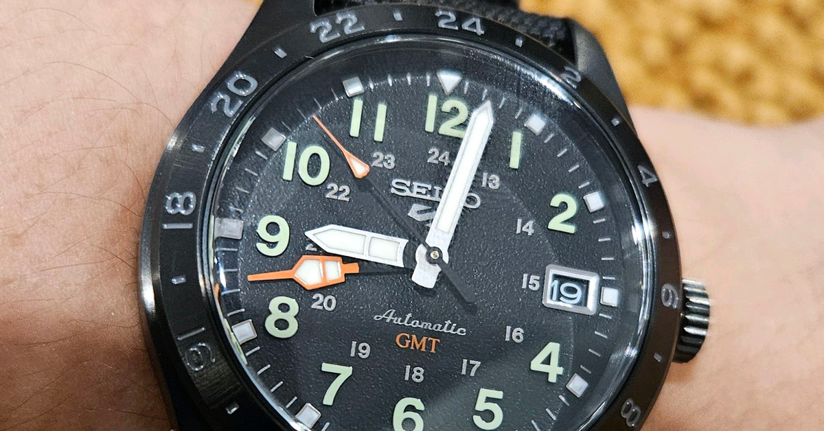 Seiko 5 Sports Field Series with GMT | WatchCrunch