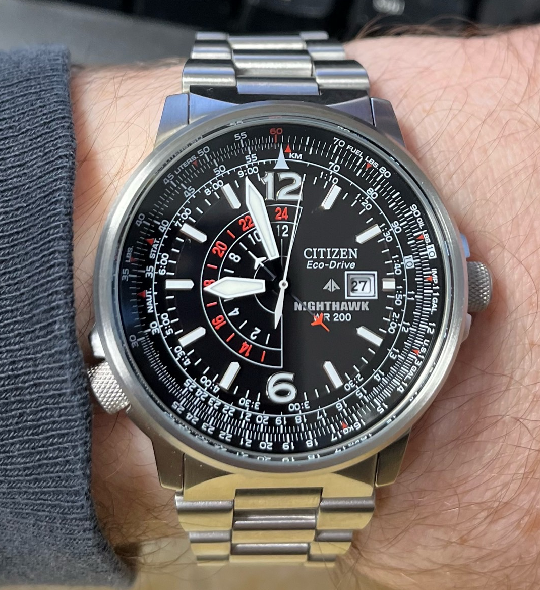 Citizen Promaster Nighthawk Pilot | WatchCrunch