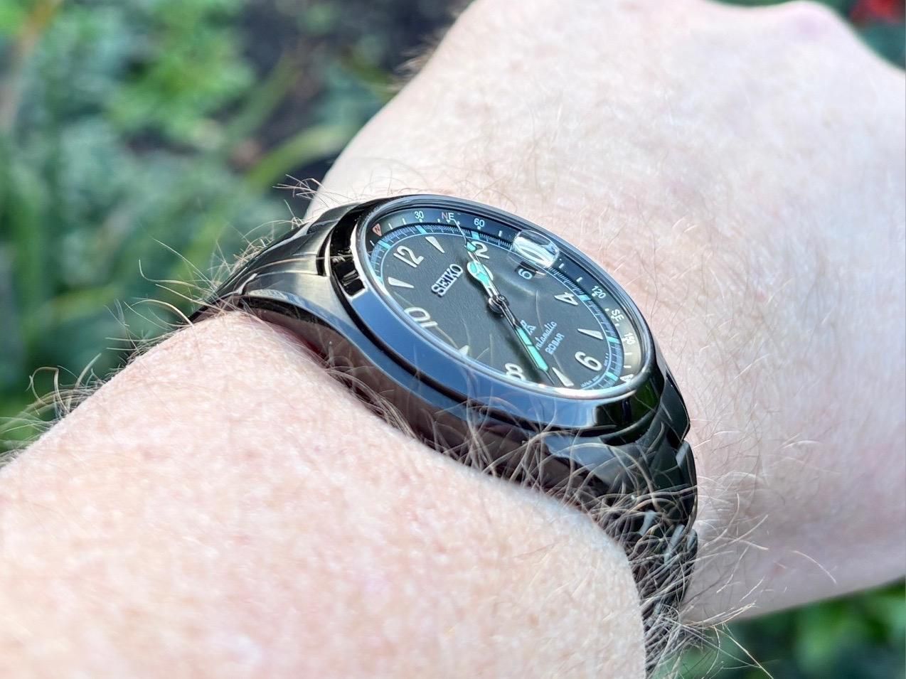 NWA Seiko Prospex SPB337J1 Black Series Alpinist Night Vision Limited ...