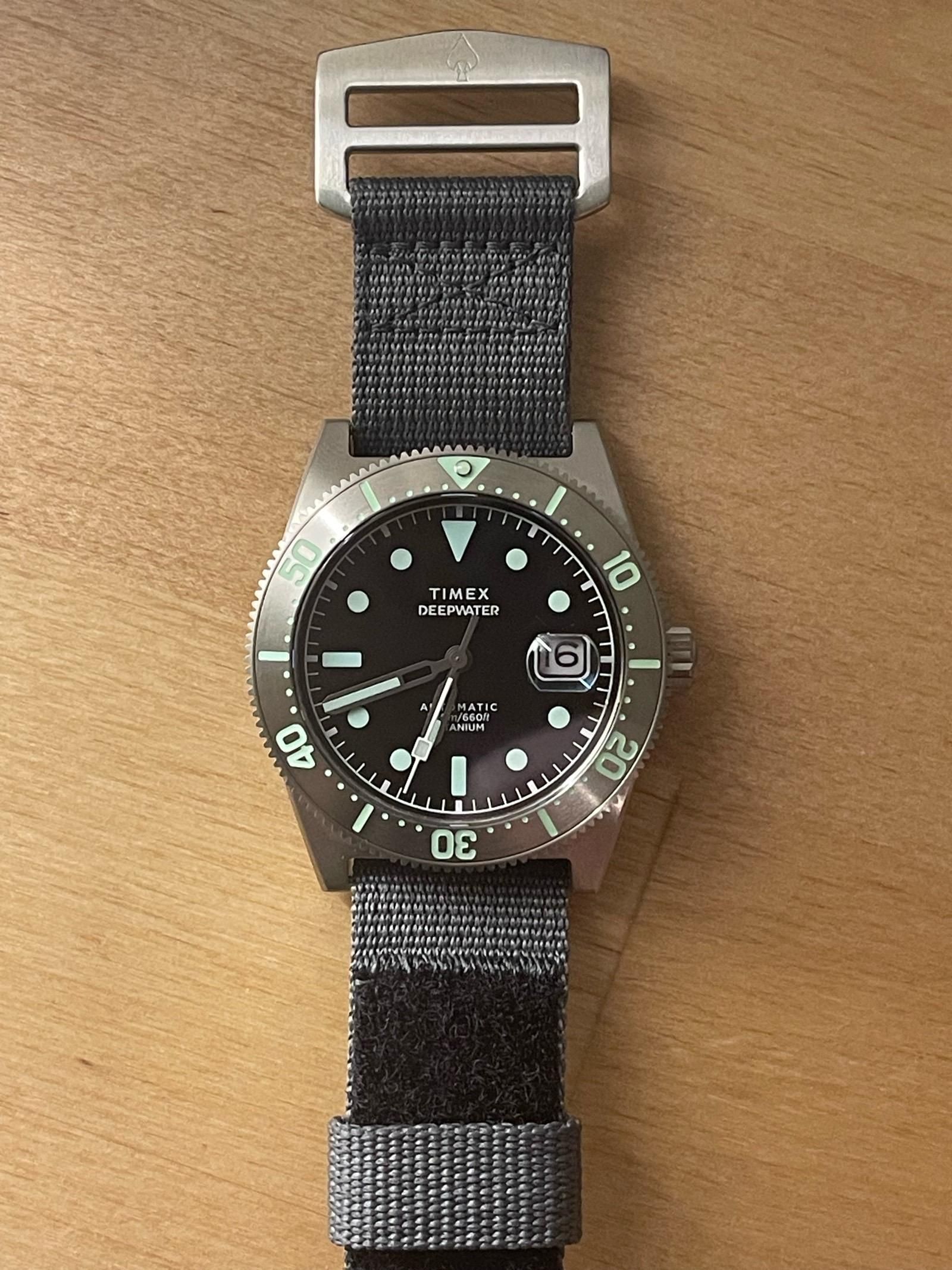 NWA - Timex Deepwater - Titanium | WatchCrunch