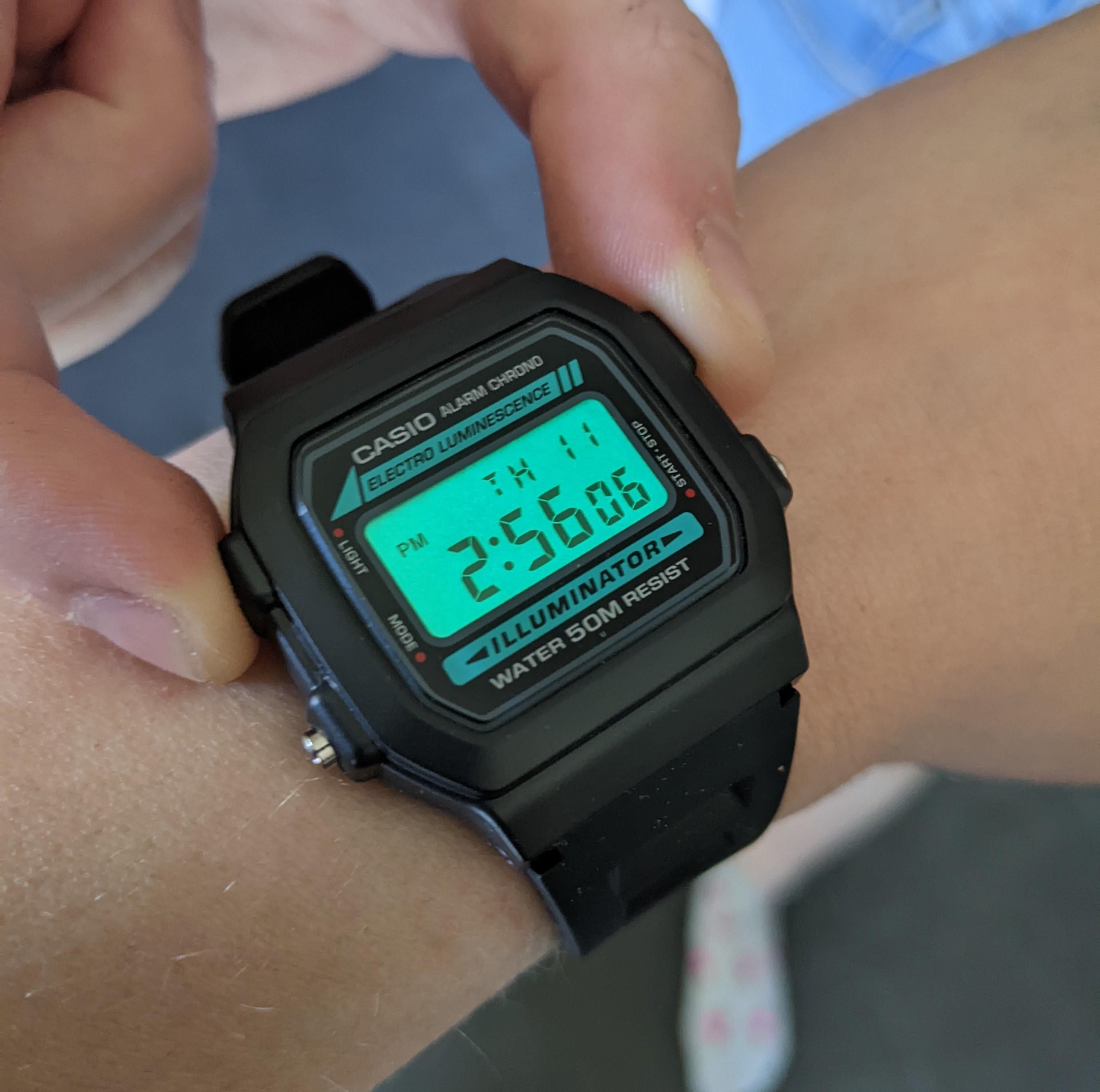 The Big Bad Brother: Casio W-86 | WatchCrunch