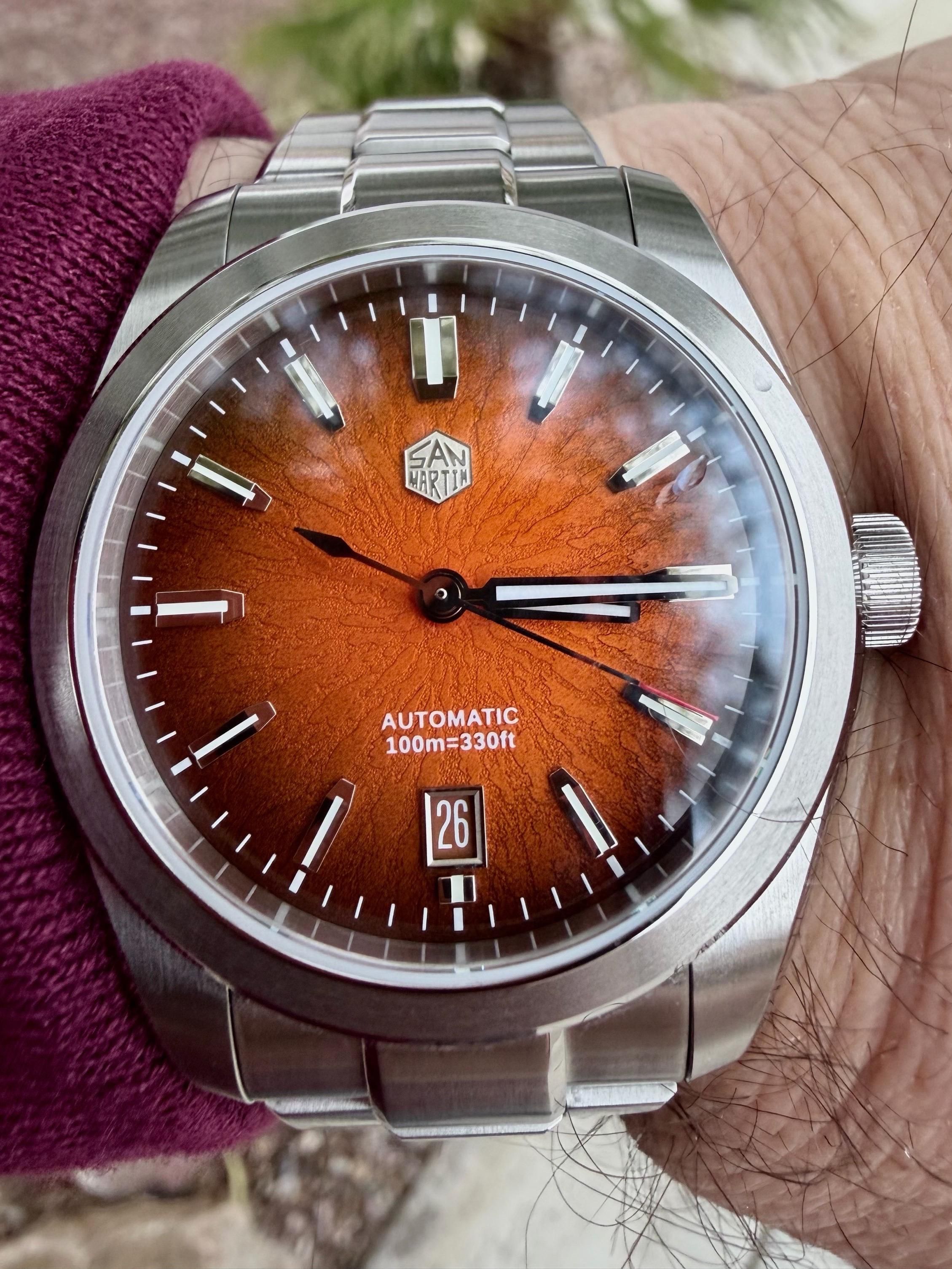 San Martin orange | WatchCrunch