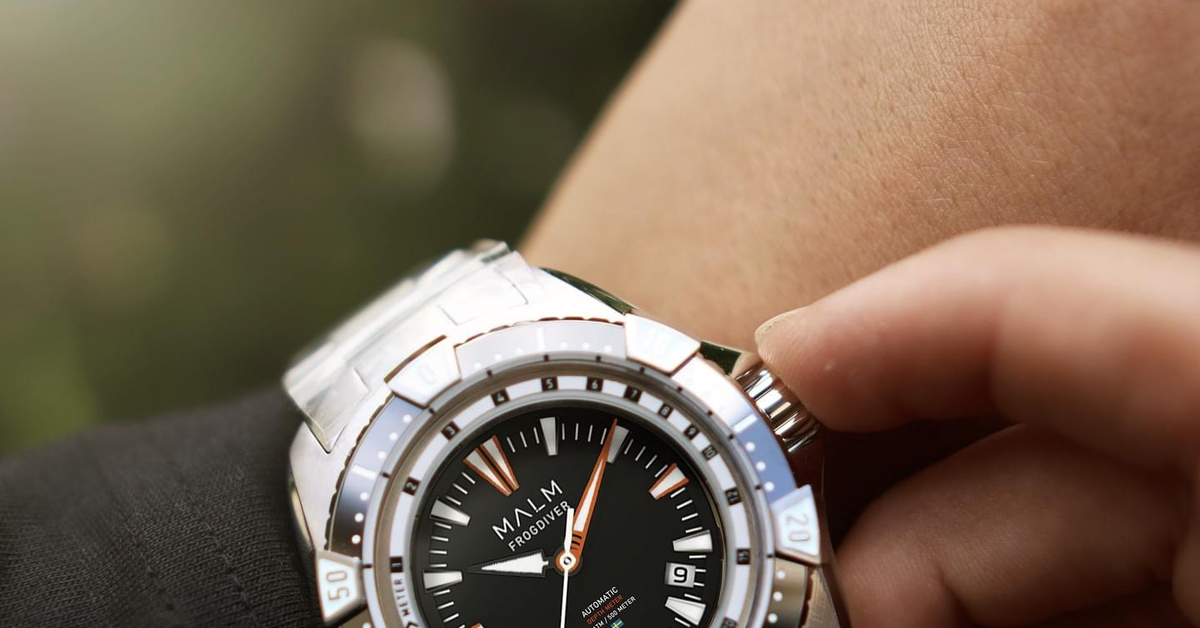 MALM FrogDiver 44. Mechanical depth gauge, a complication that’s so ...