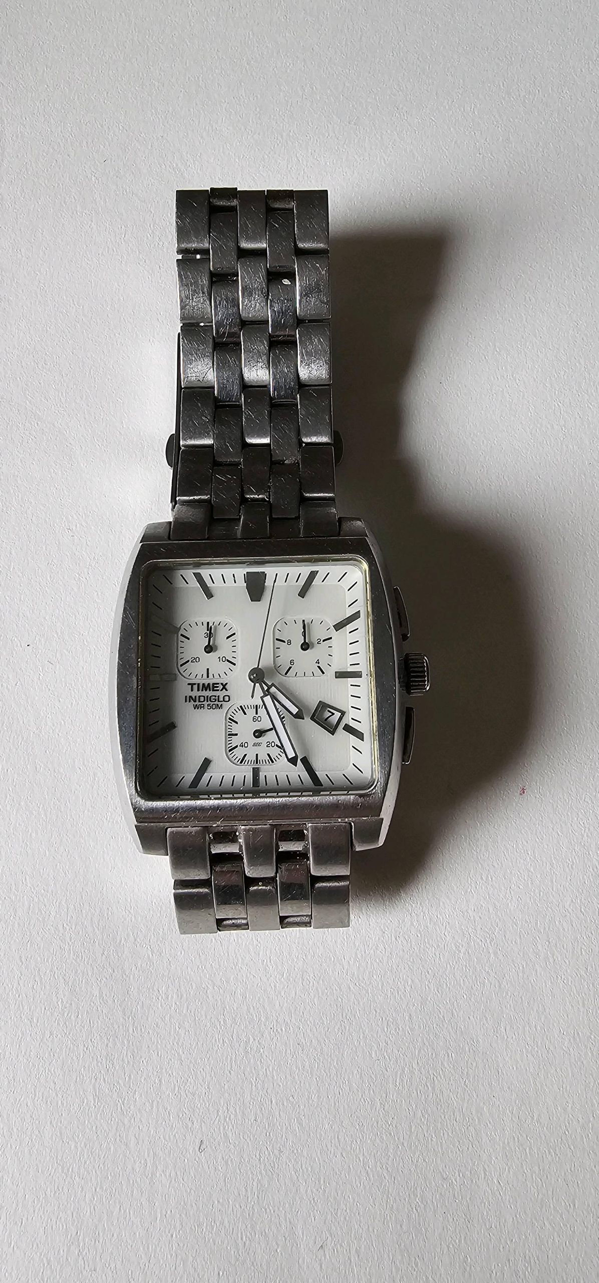 Timex Indiglo monaco chronograph WR 50M T22202 | WatchCrunch