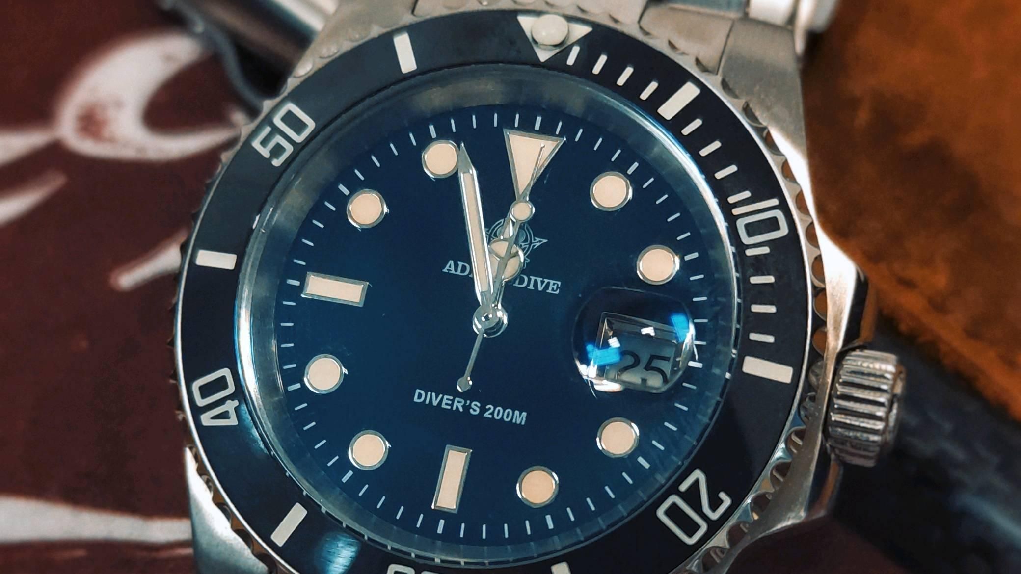 Addiesdive Quartz Submariner | WatchCrunch