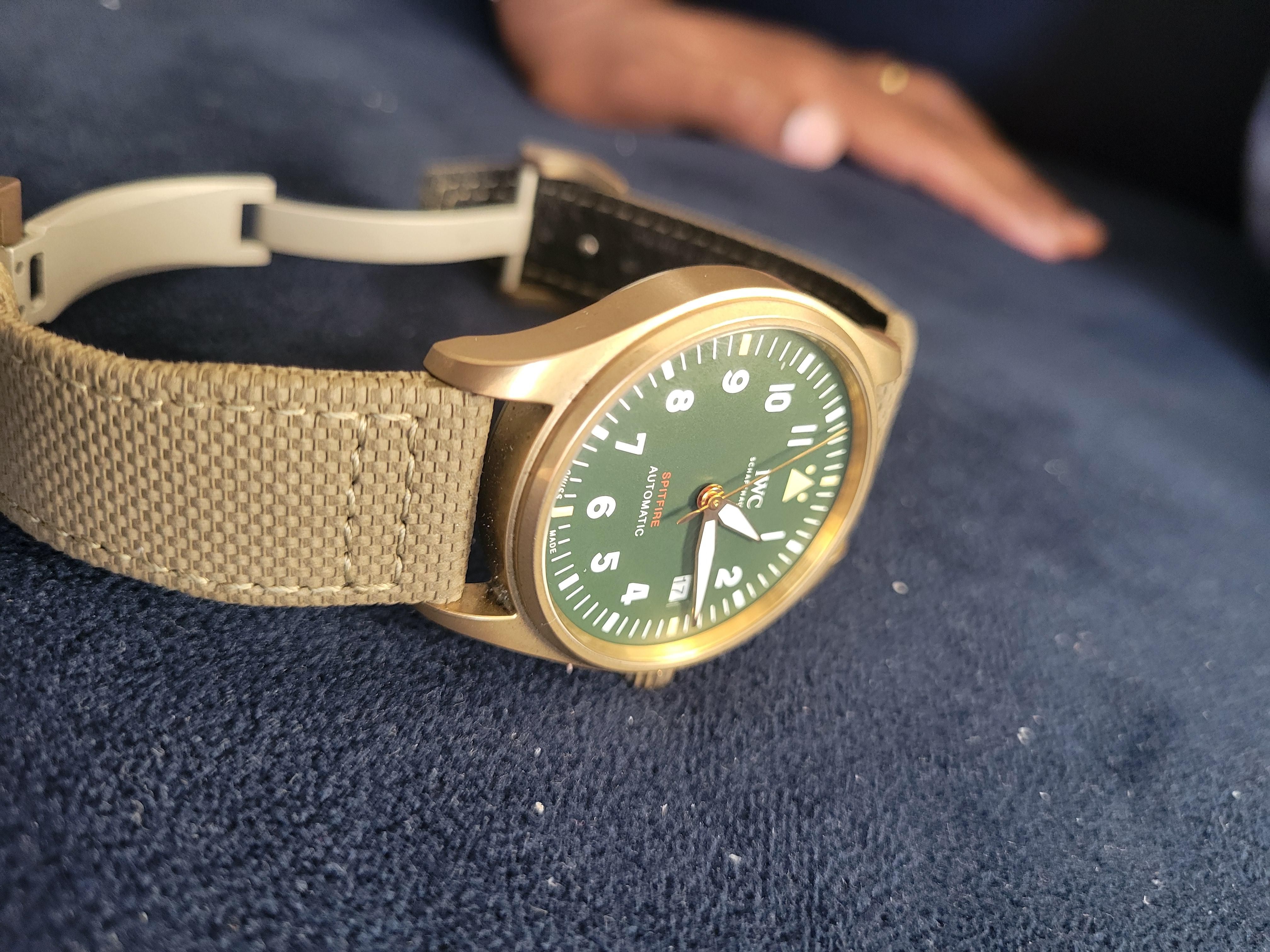 IWC Spitfire Bronze Automatic 39mm: 3 Month Review | WatchCrunch