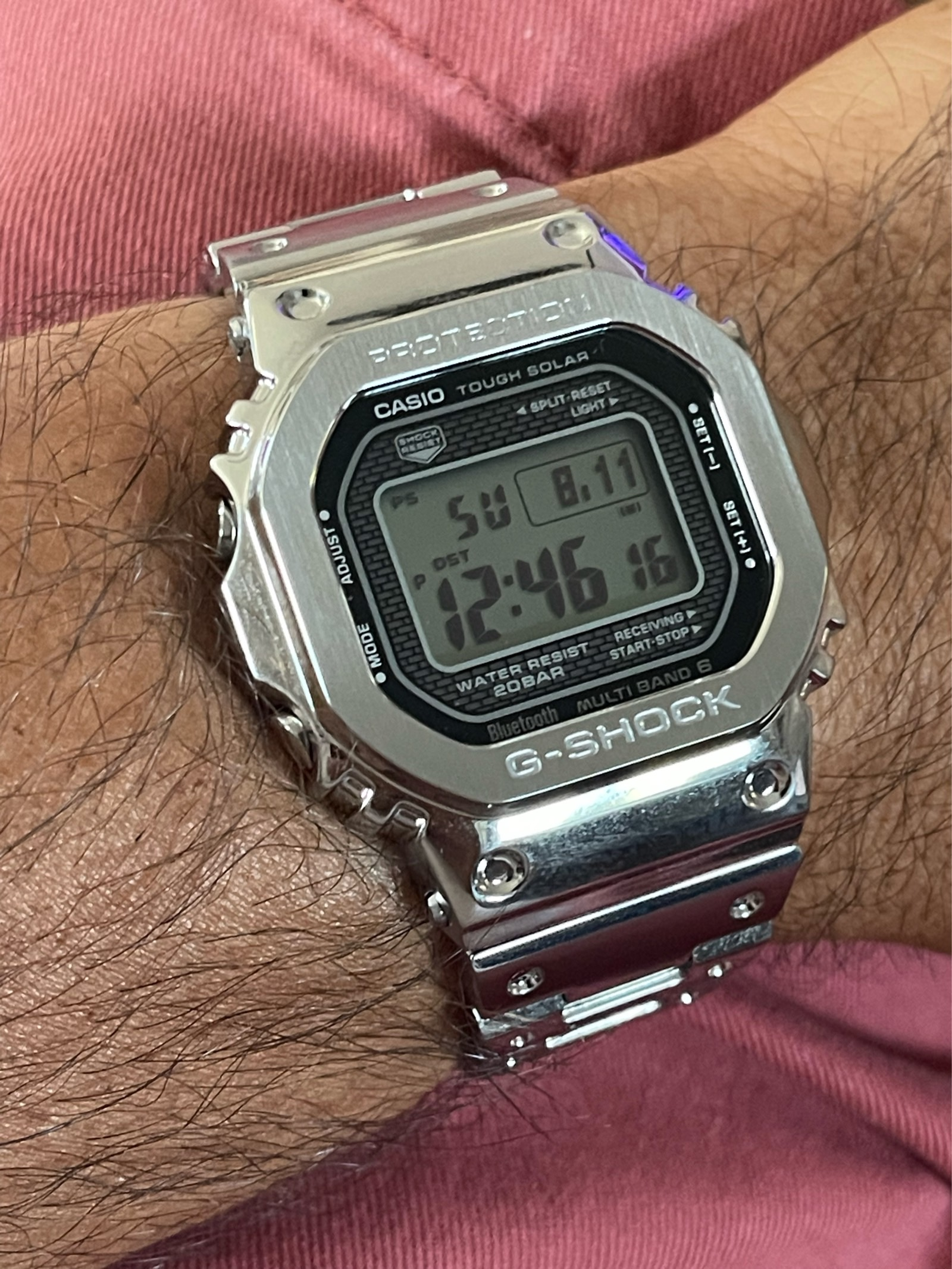 Casio Full Metal G-Shock GMWB5000-1 | WatchCrunch