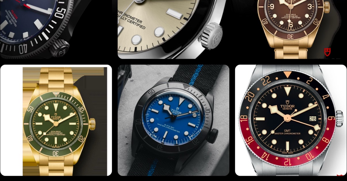 Tudor dial colors | WatchCrunch