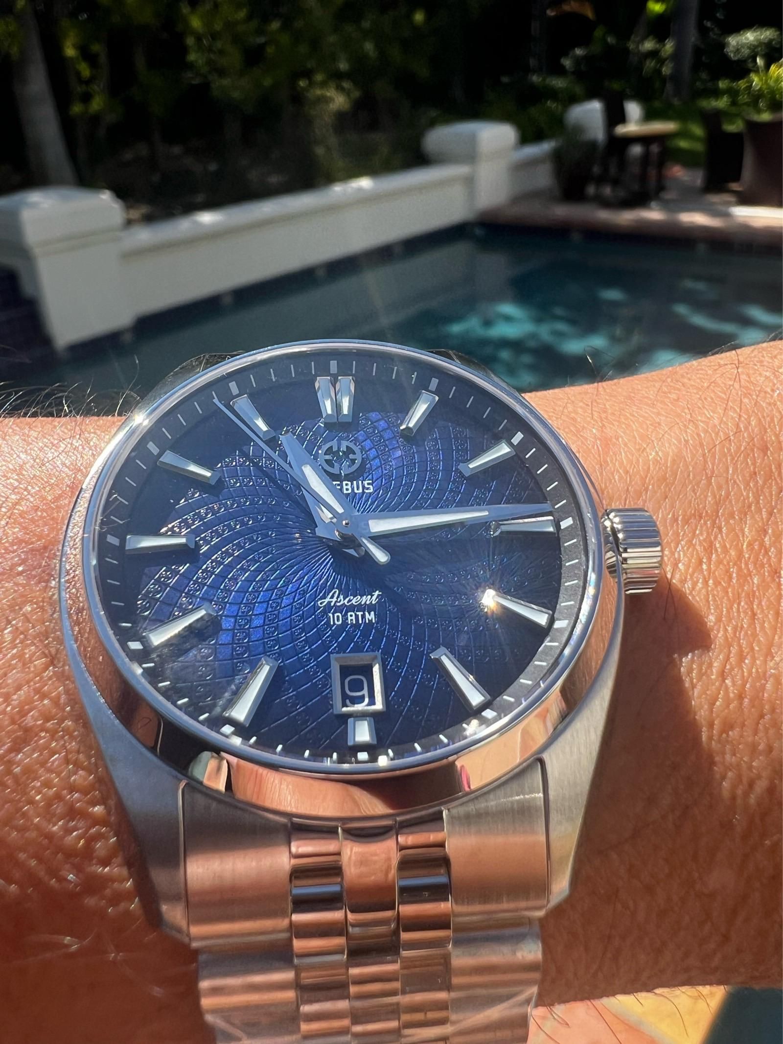 Erebus Ascent-Blue Helix | WatchCrunch