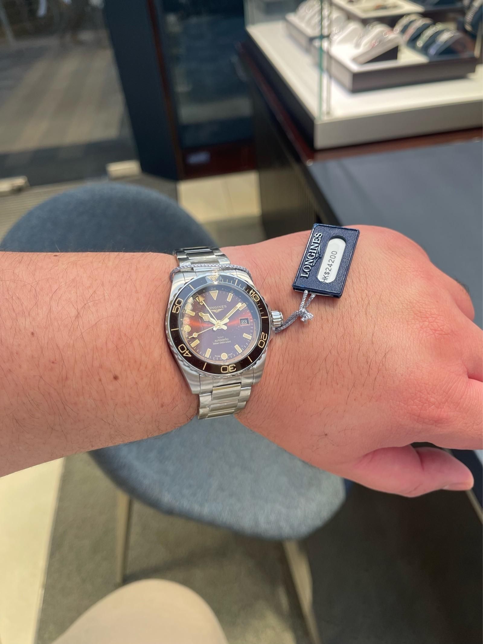 Tried out the new Longines Hydroconquest GMT | WatchCrunch
