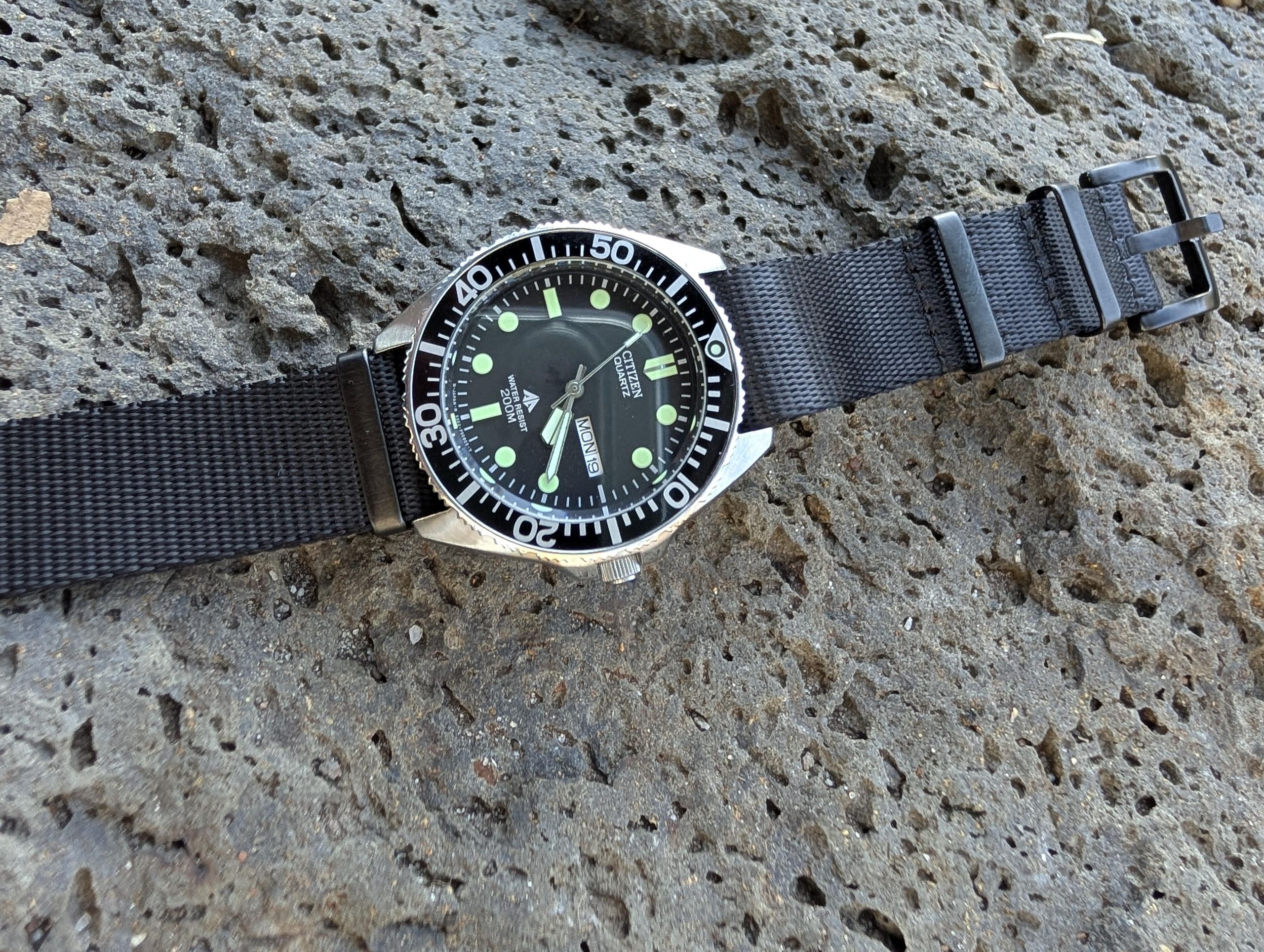 My 5502-F50336CWY Citzen 1990s pro master diver | WatchCrunch