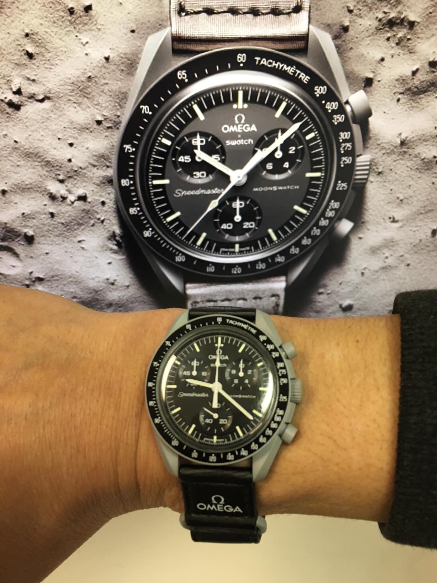 Swatch x Omega MoonSwatch. Mission to the Moon | WatchCrunch