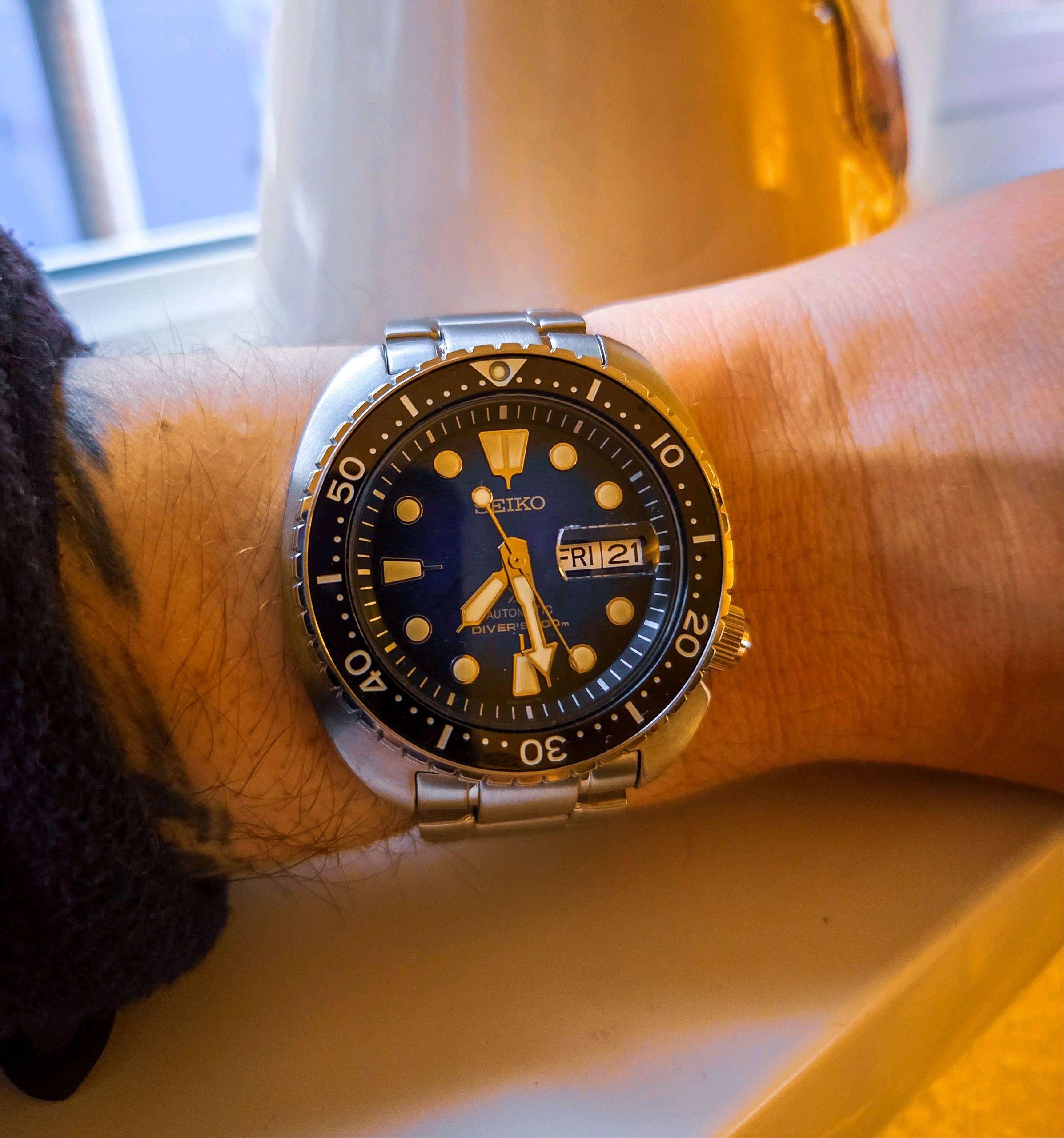 Seiko King Turtle 'Save the Ocean' | WatchCrunch