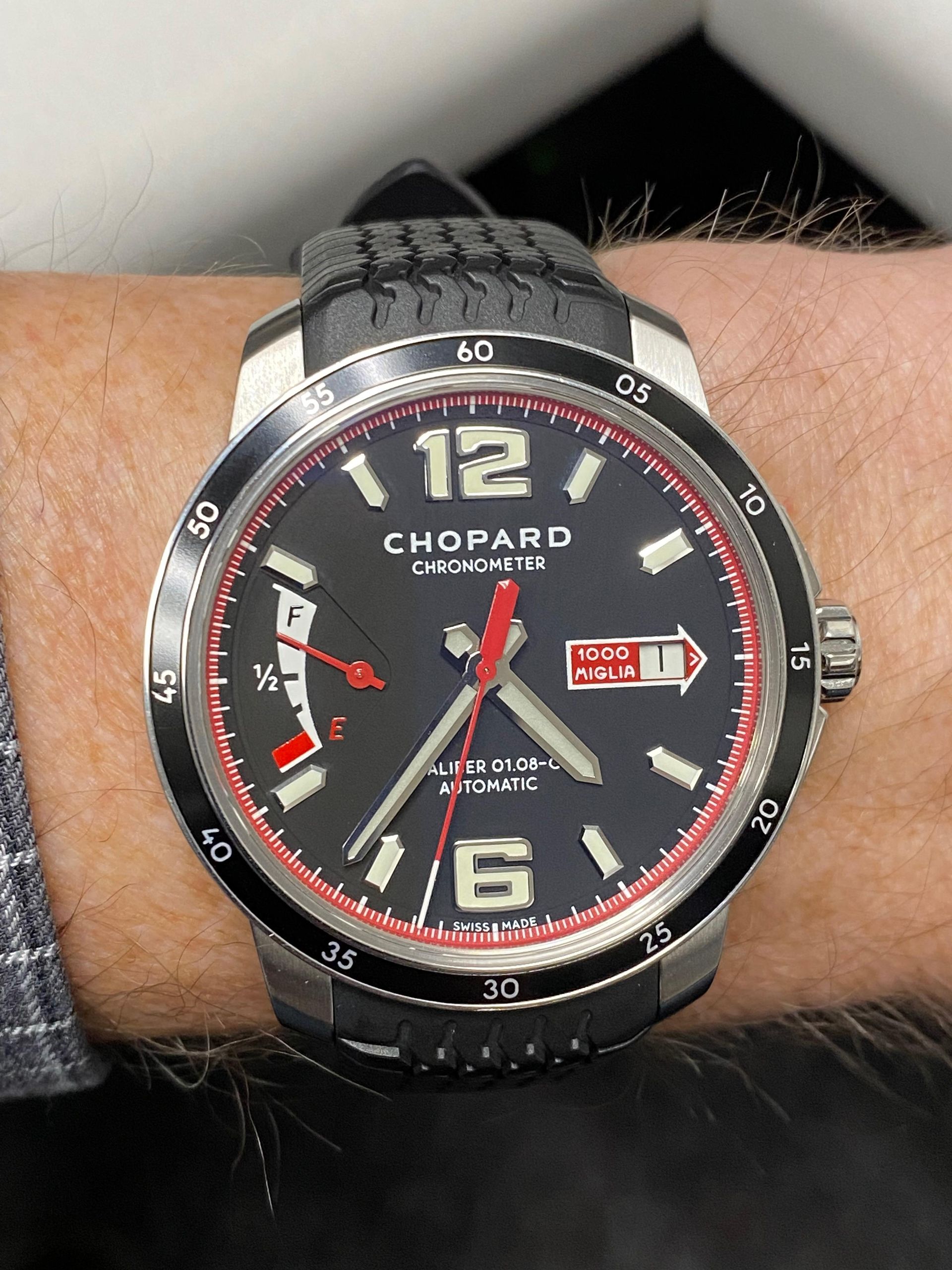 Chopard rubber strap question | WatchCrunch