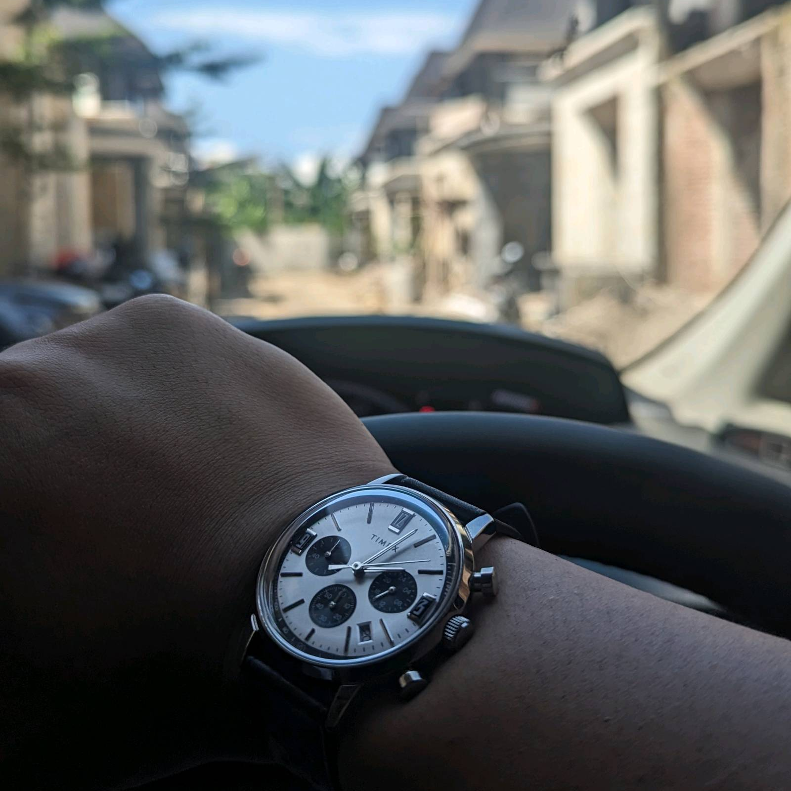 Timex marlin chronograph with panda dial 🐼 | WatchCrunch