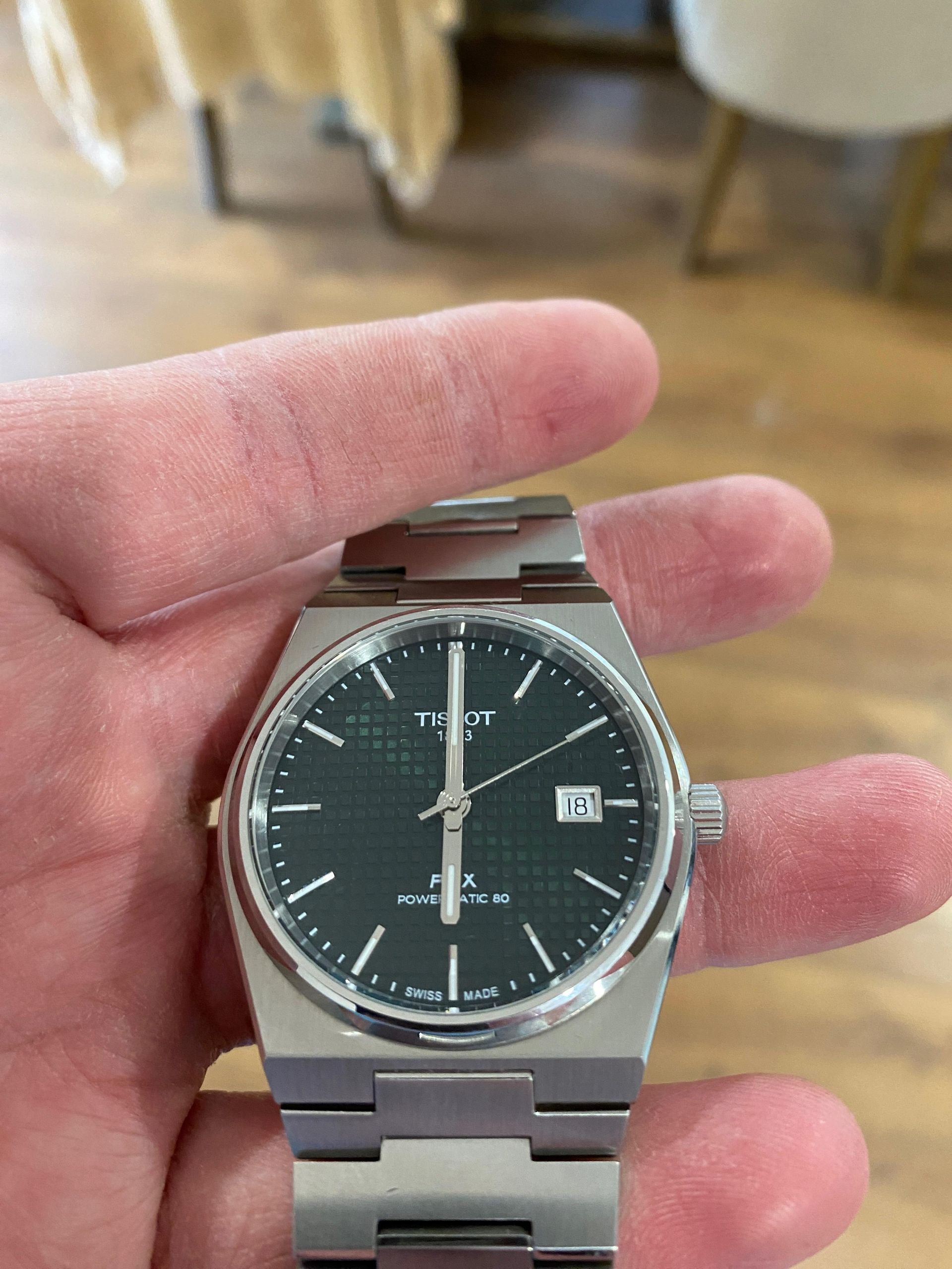 PRX hour hand alignment. | WatchCrunch