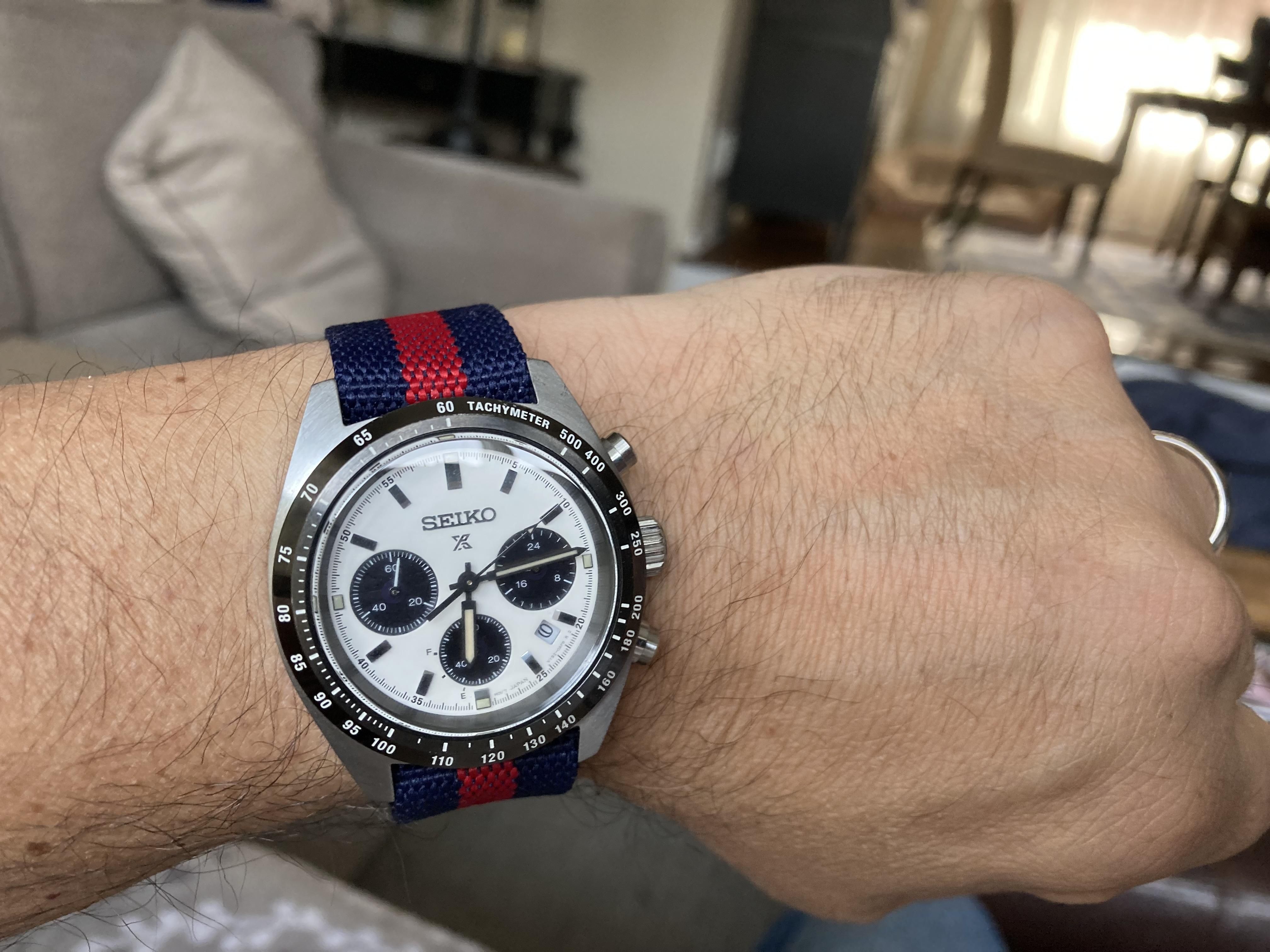 Seiko SSC813 Speedtimer on Zuludiver Octopod | WatchCrunch