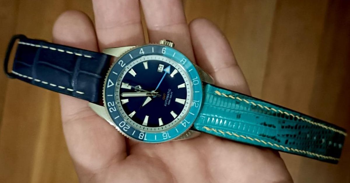 Bi-colour strap for bi-colour bezel... Is it too much ? | WatchCrunch