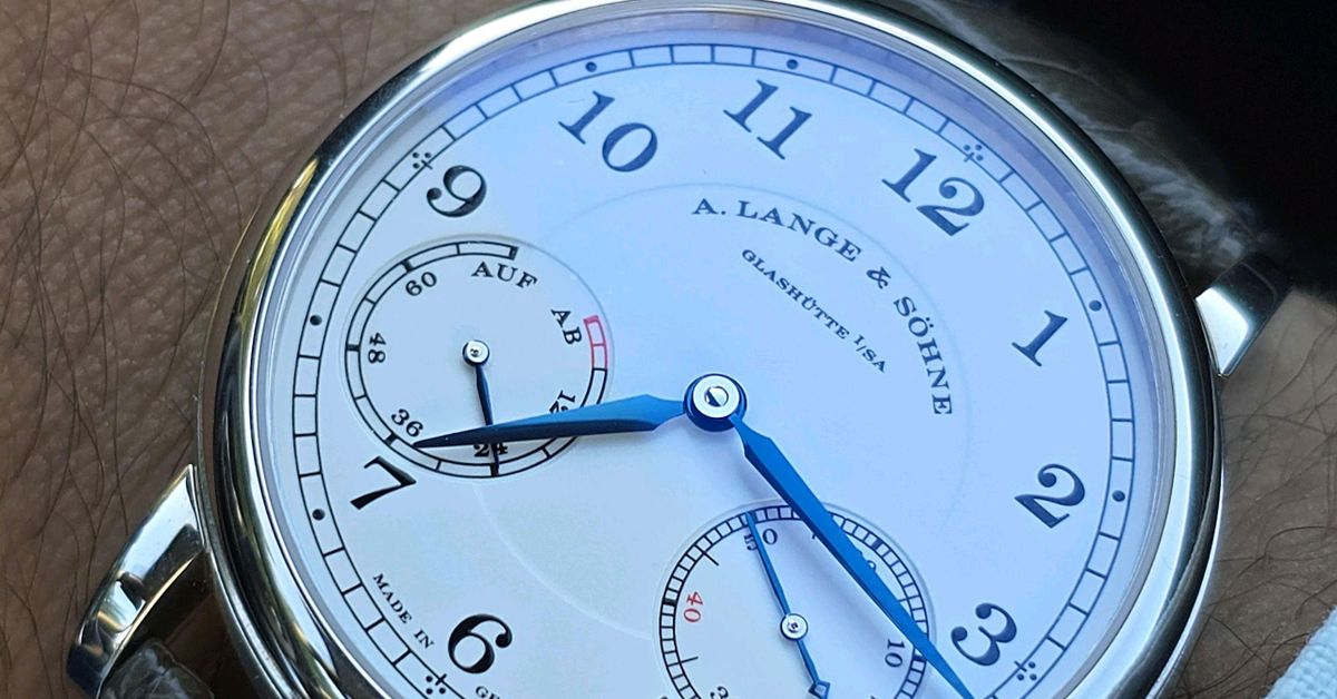A Lange & Söhne 1815 up down | WatchCrunch