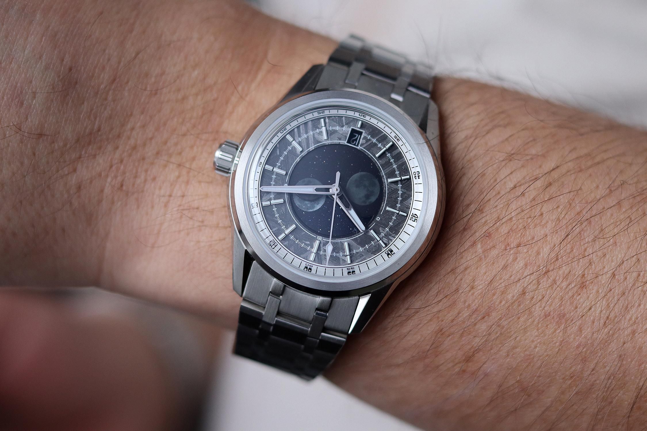 Zelos Helica Moonphase Meteorite. My Favourite Watch from Zelos By Far ...