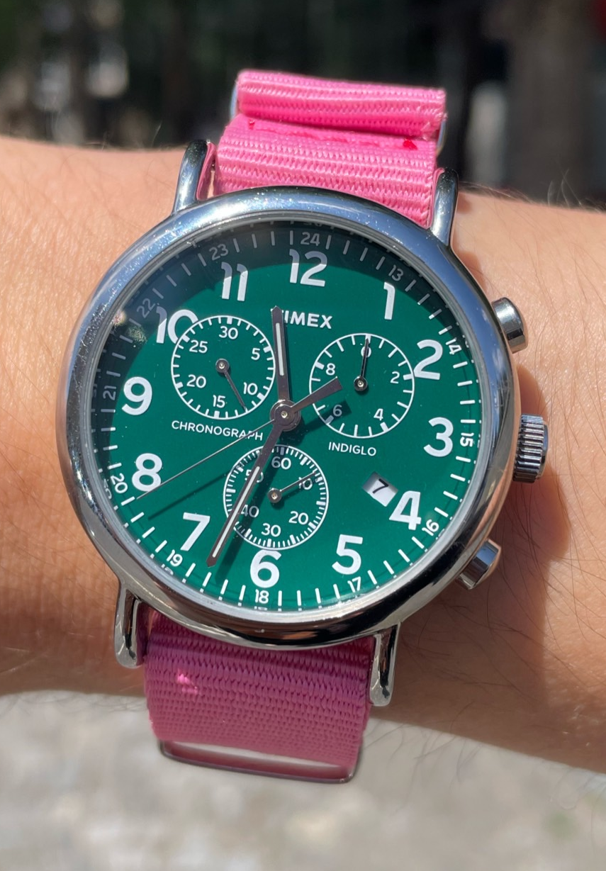 Timex Weekender Chronograph | WatchCrunch