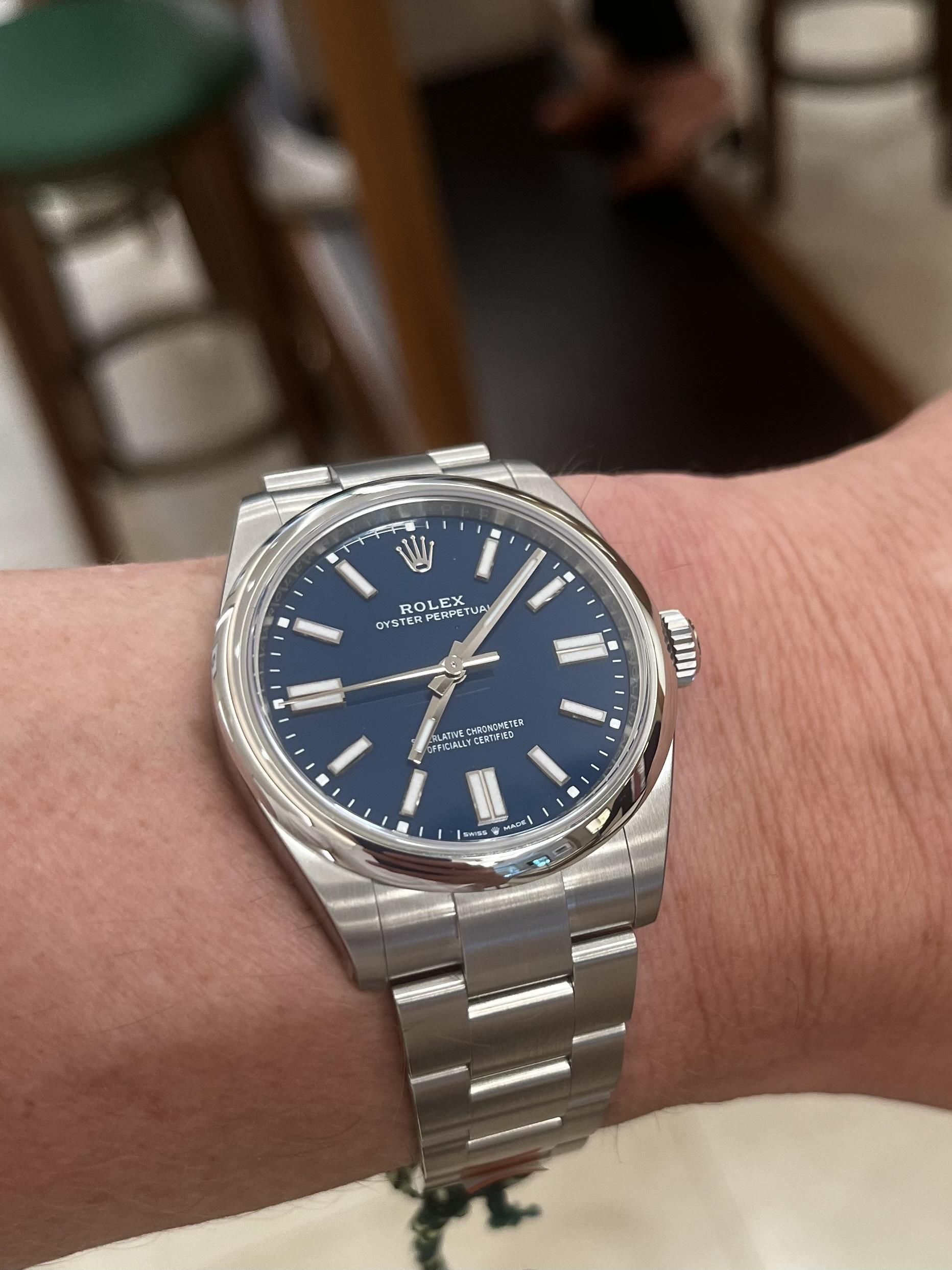 The New Rolex OP 41 Med Blue Dial. Hate it, Love it, Meh it? | WatchCrunch
