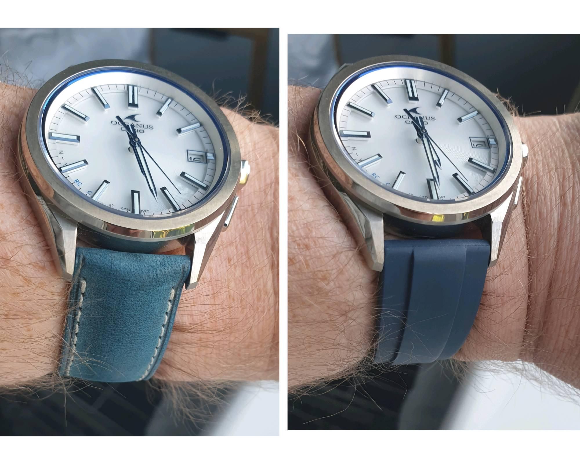 Casio Oceanus T-200 Strap Options | WatchCrunch