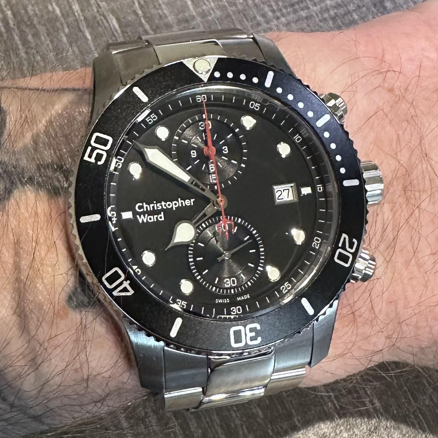 Christopher Ward Trident Quartz Chronograph Diver | WatchCrunch