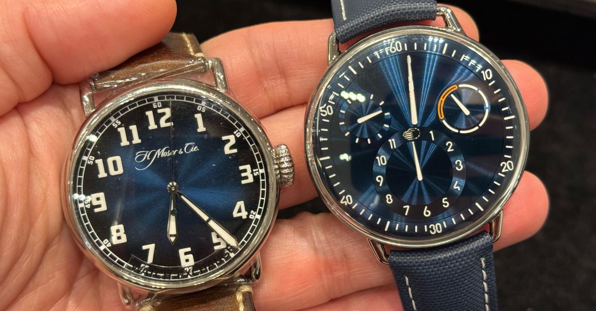 Moser Heritage and Ressence Type 1 | WatchCrunch