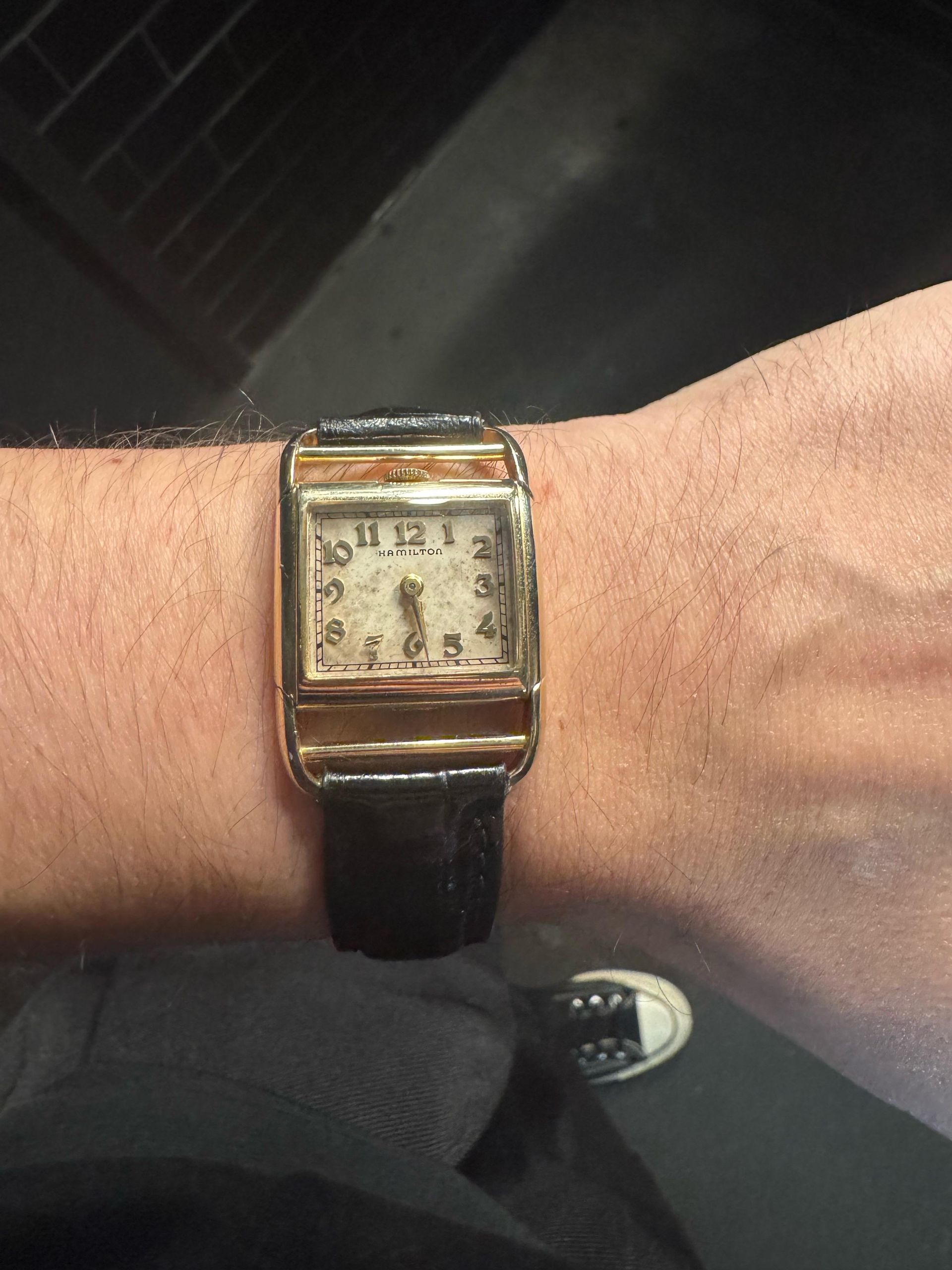 What a cool watch - Hamilton Contour 1938 | WatchCrunch