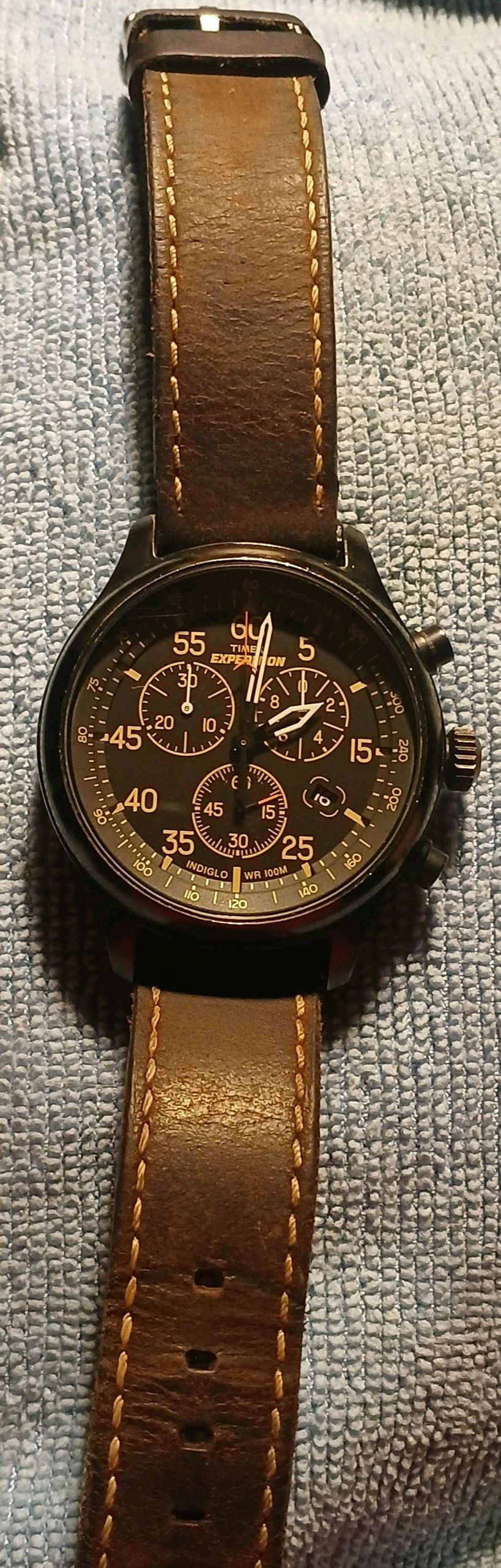 Pre-Owned Timex Expedition Chronograph Field For Sale