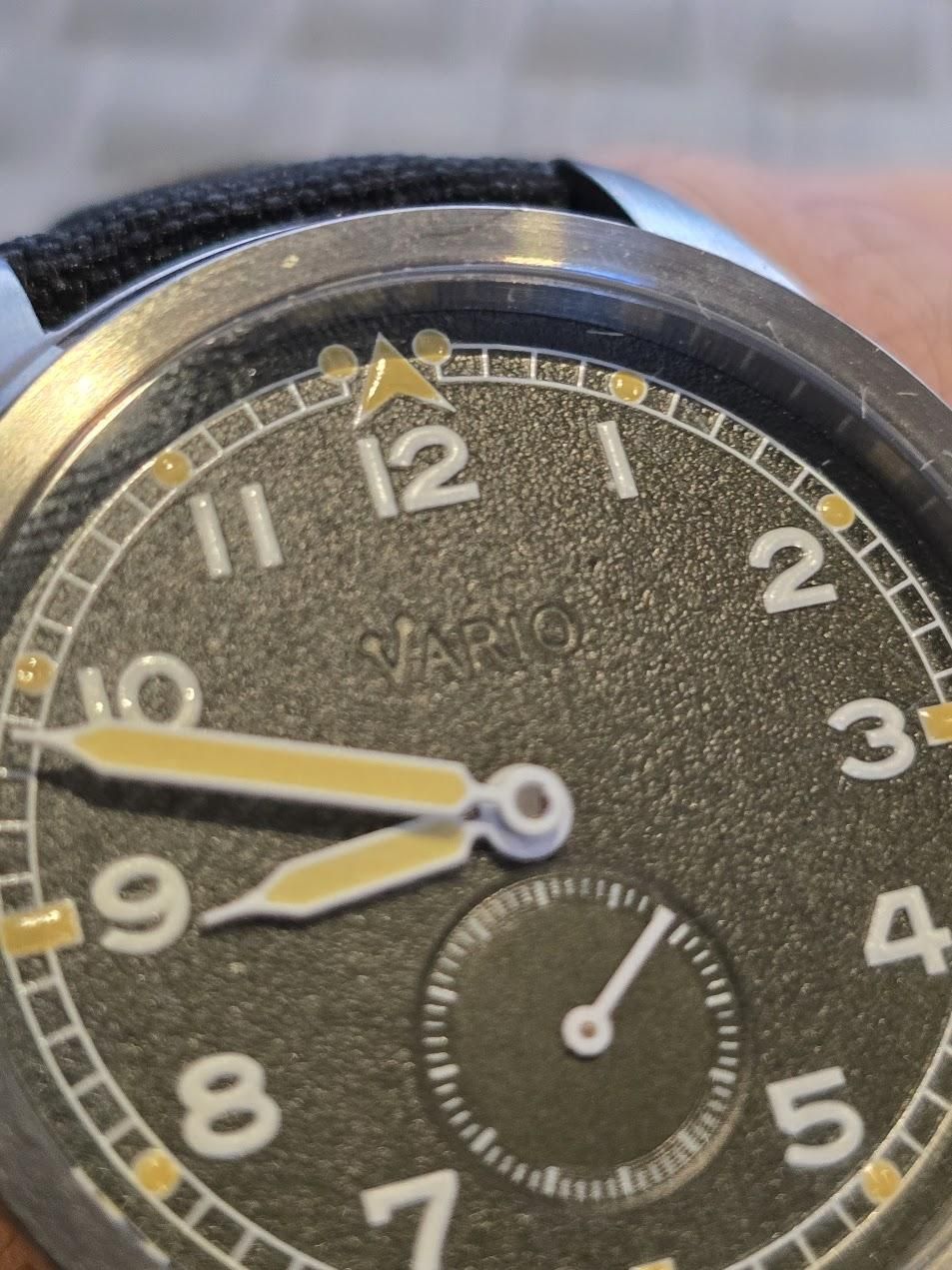 Vario 1945 D12 Field Watch — A Faithful Dirty Dozen Tribute ...